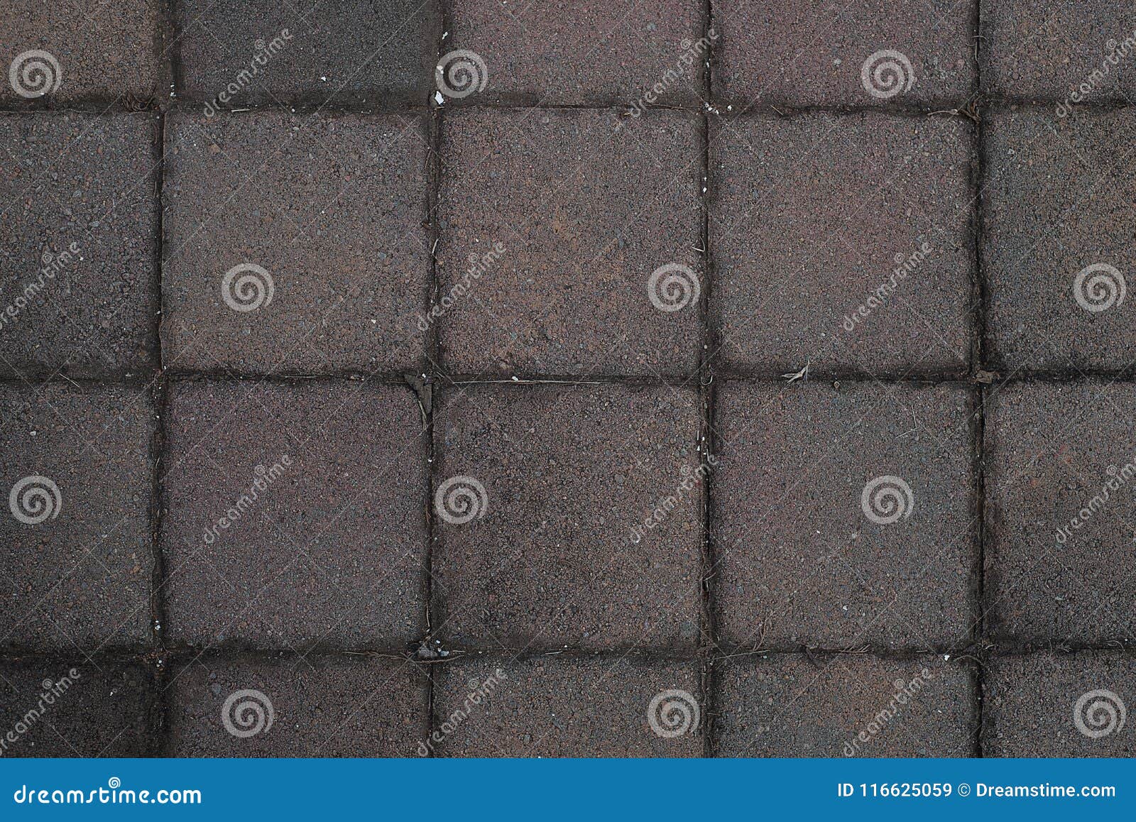 Grungy Square Brick Pavement Texture Stock Image - Image of material ...