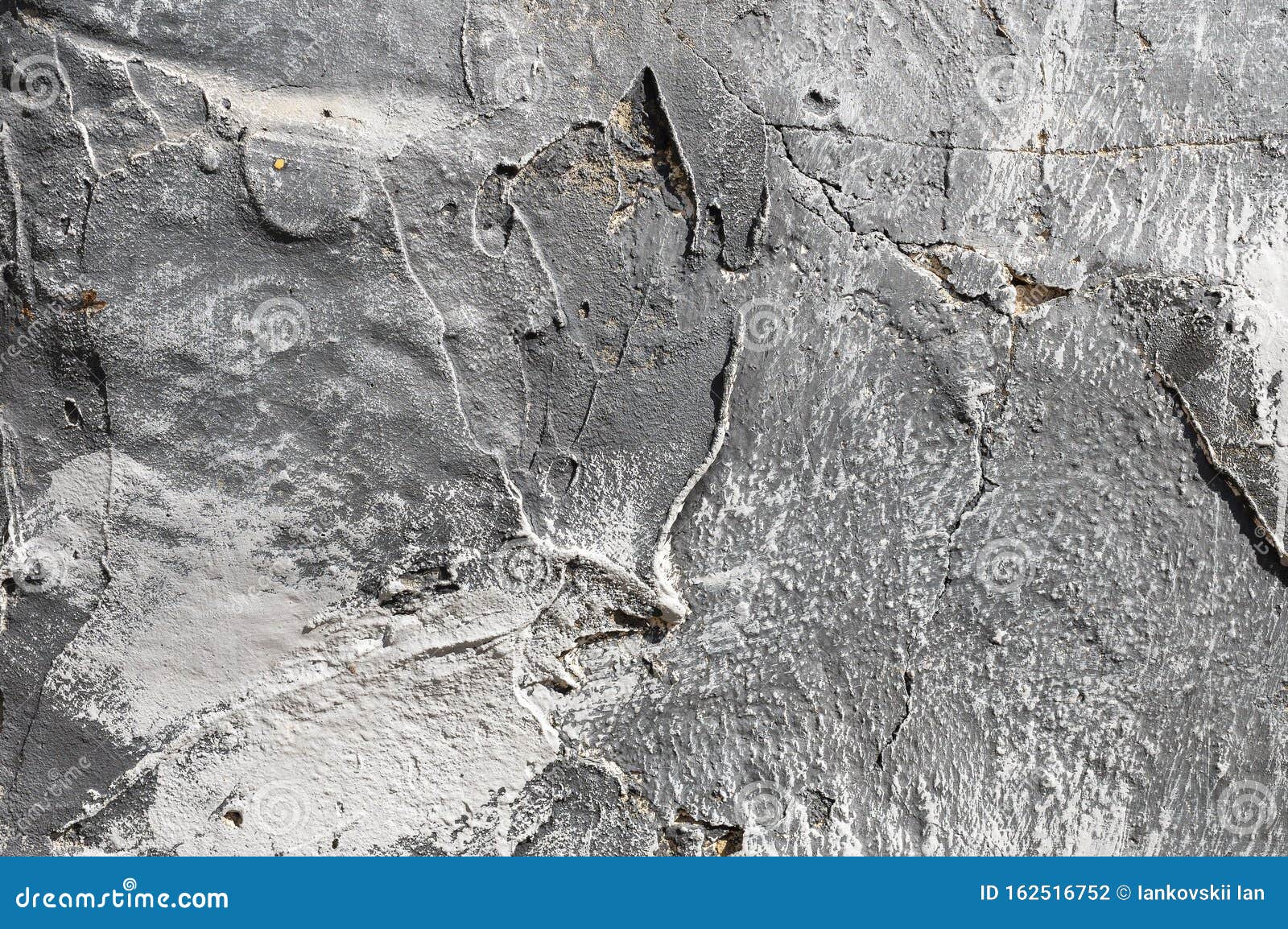 The Texture of Gypsum or Alibaster Cracked Plaster on the Wall is a ...