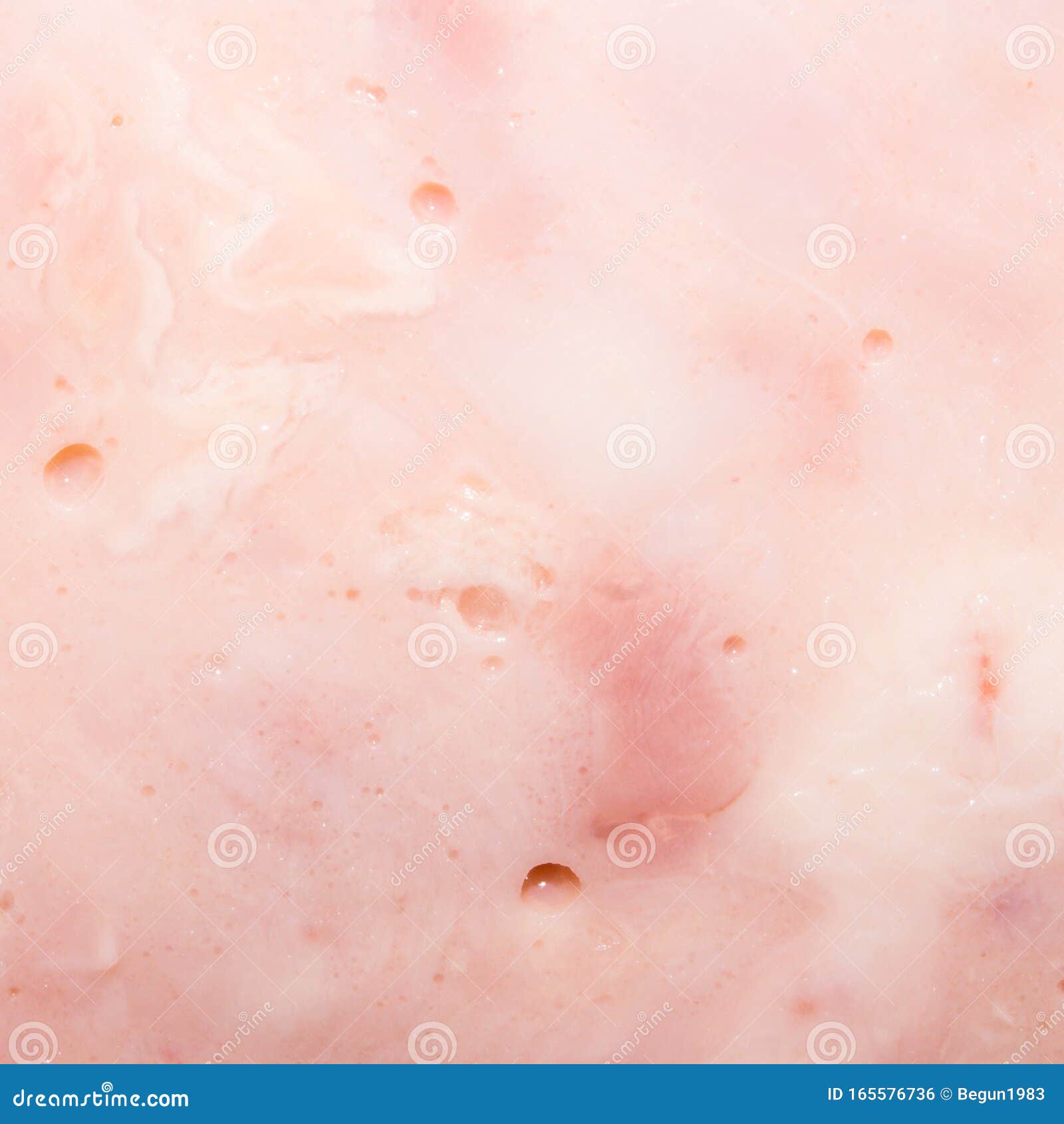 The Texture of the Ham.Fresh Pork Ham.Ham Background. Stock Photo ...