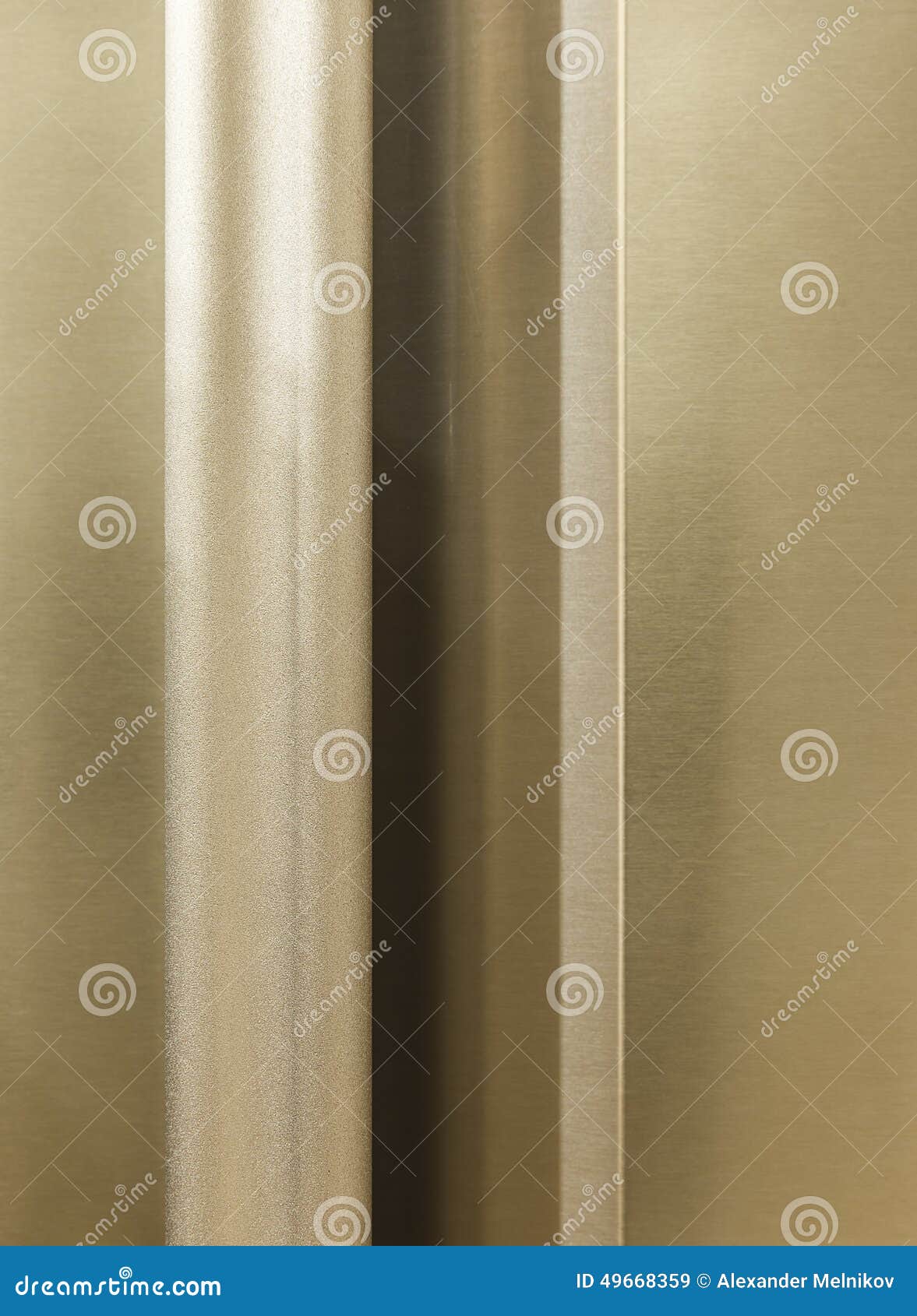 Texture of the Handle and the Door of the Refrigerator Stock Image ...