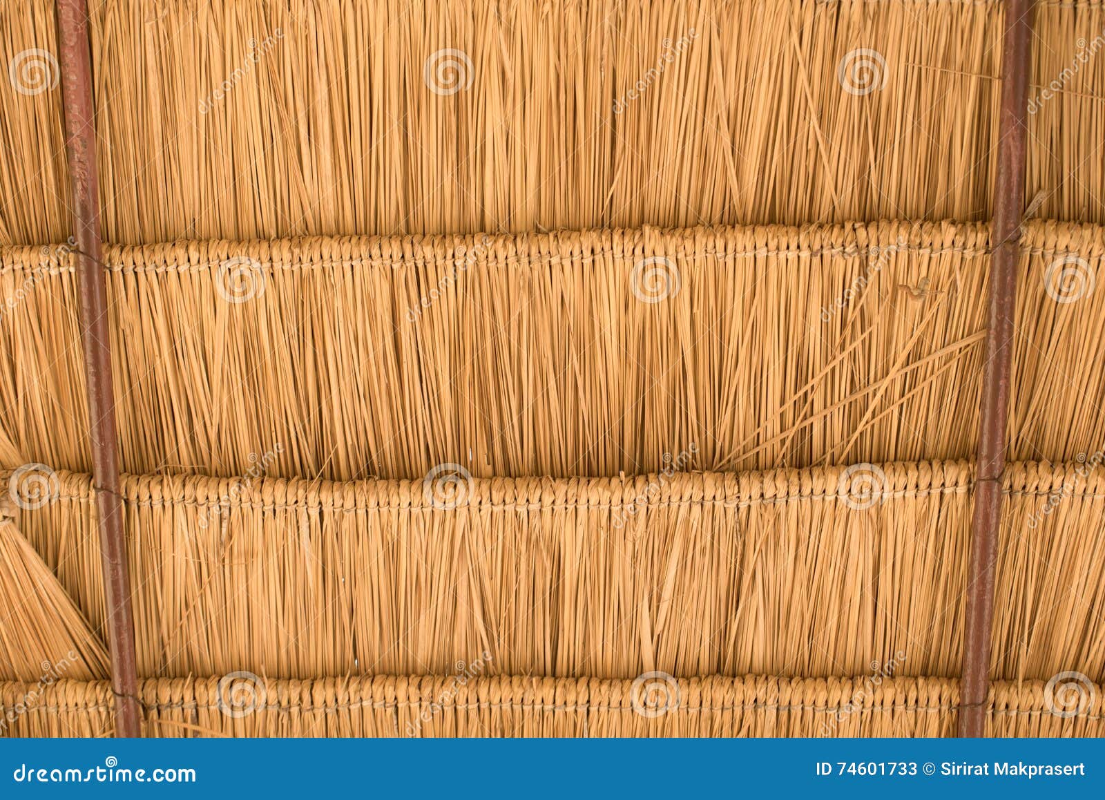 Texture of hay stack roof. stock image. Image of brown - 74601733