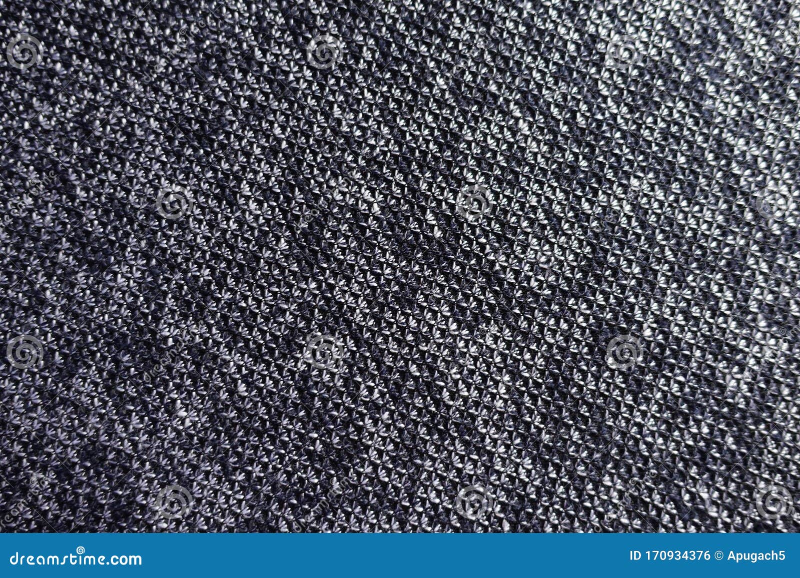 Texture of Heather Blue Gray Woolen Fabric from Above Stock Photo ...