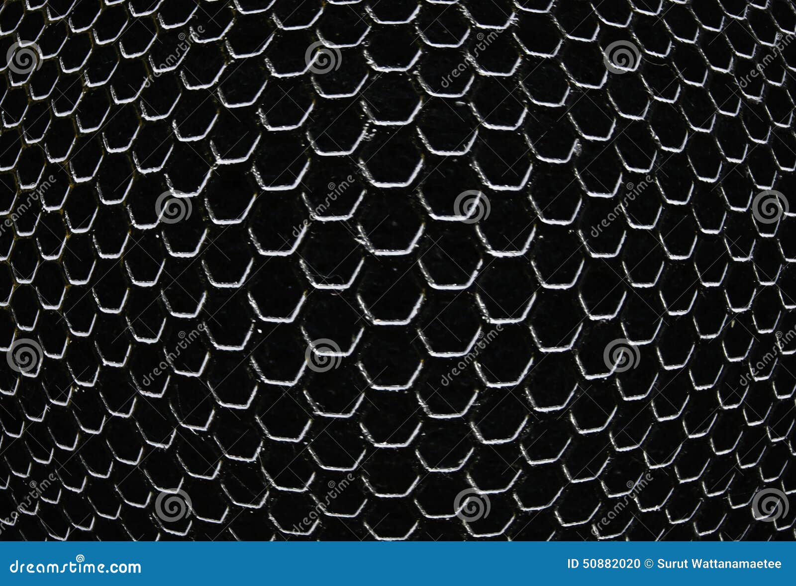 Texture Hexagonale De Fer Noir Photo stock - Image du lourd, grunge ...