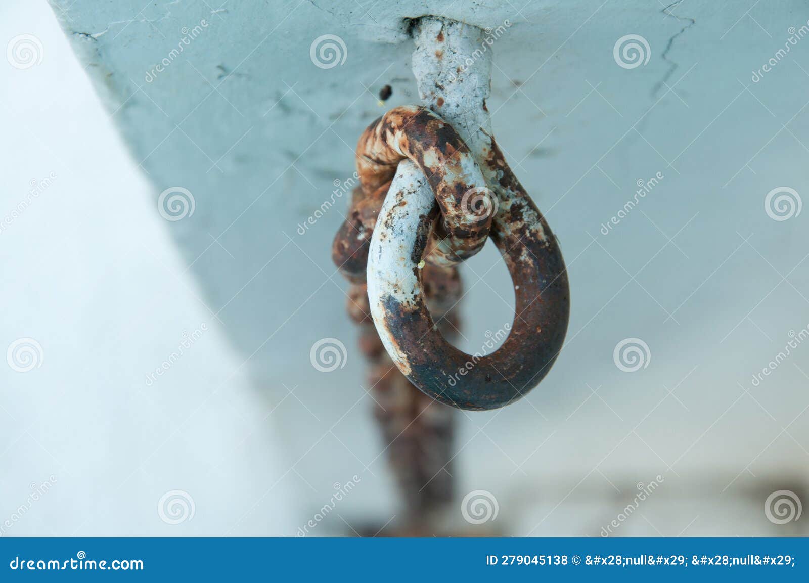 The Texture of Hook in the Port. Stock Photo - Image of hook, metal ...