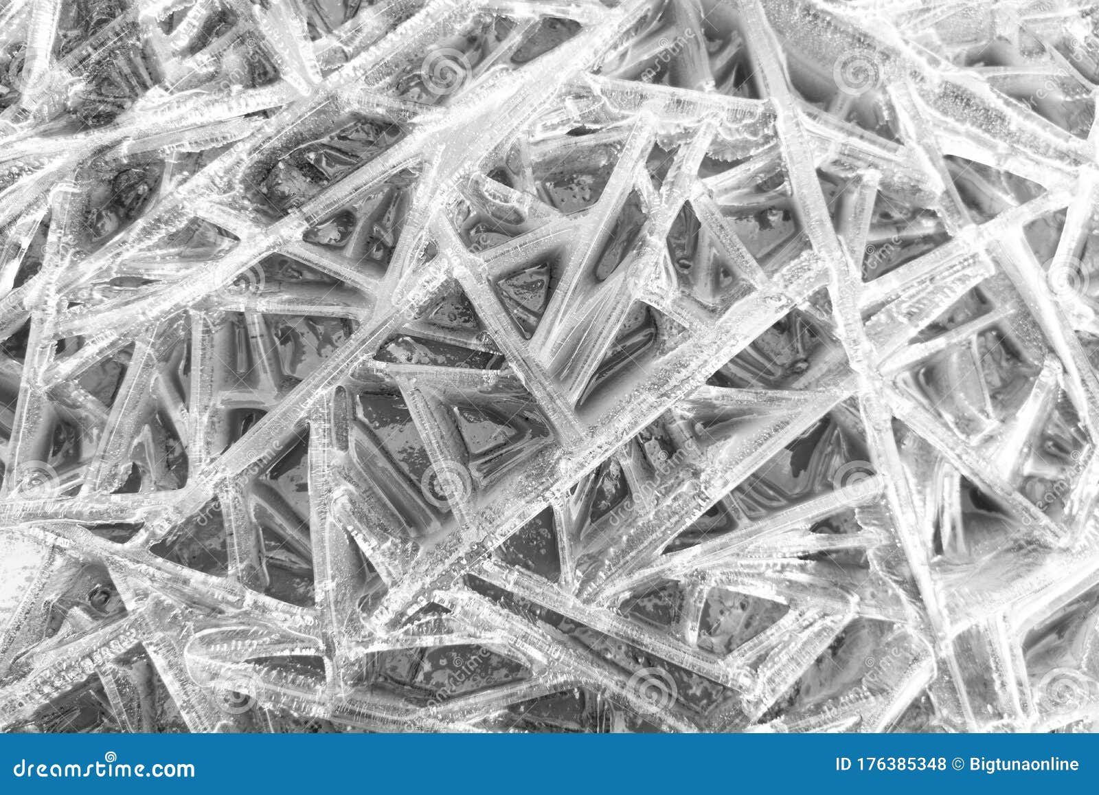 Texture of Ice Surface. Ice and Snow Texture Background. Abstract ...