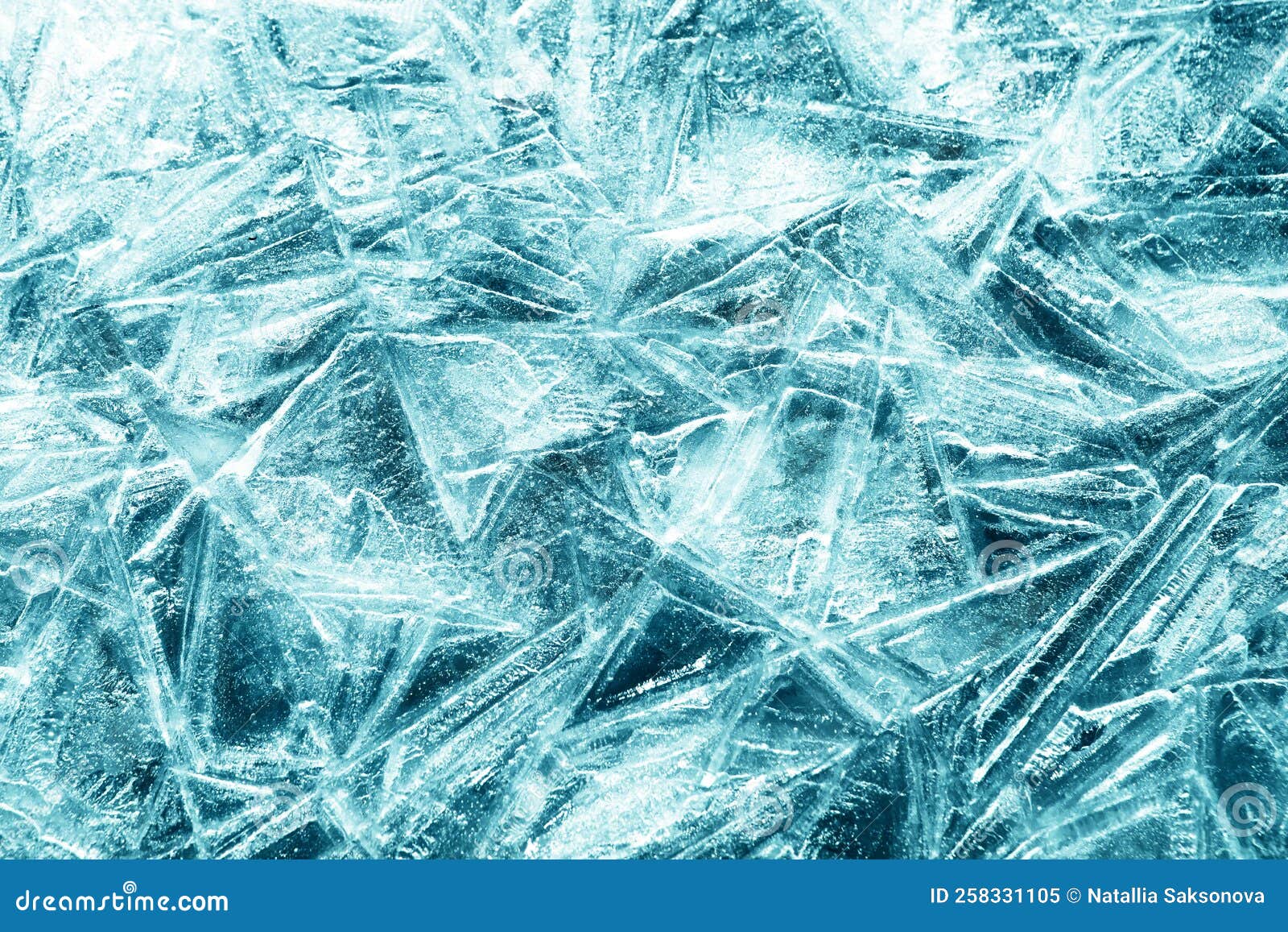 The Texture of the Ice Surface. Winter Background. Stock Image - Image ...