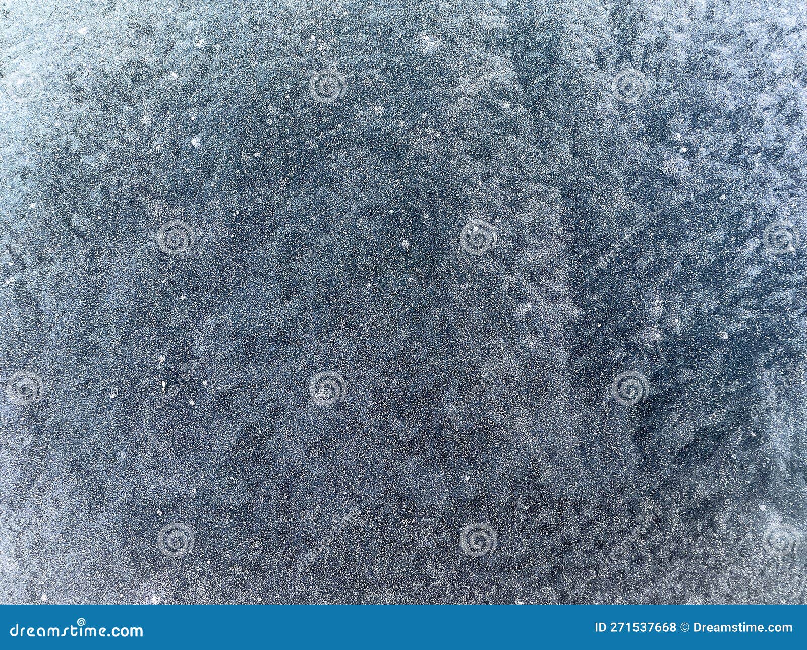 Glass Window Covered in Ice Stock Photo - Image of frozen, glass: 271537668
