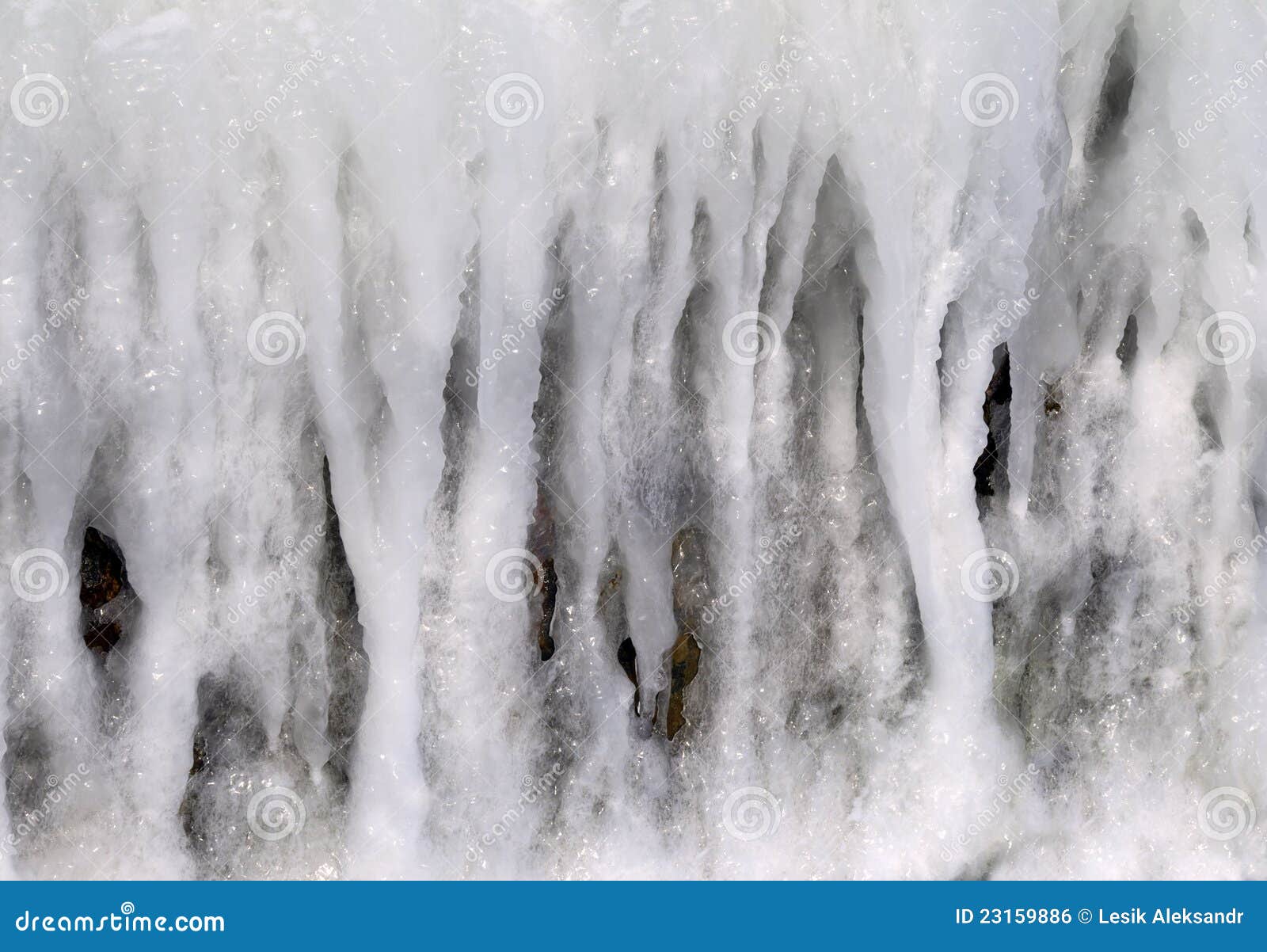 The texture of icicles stock photo. Image of nature, snow - 23159886