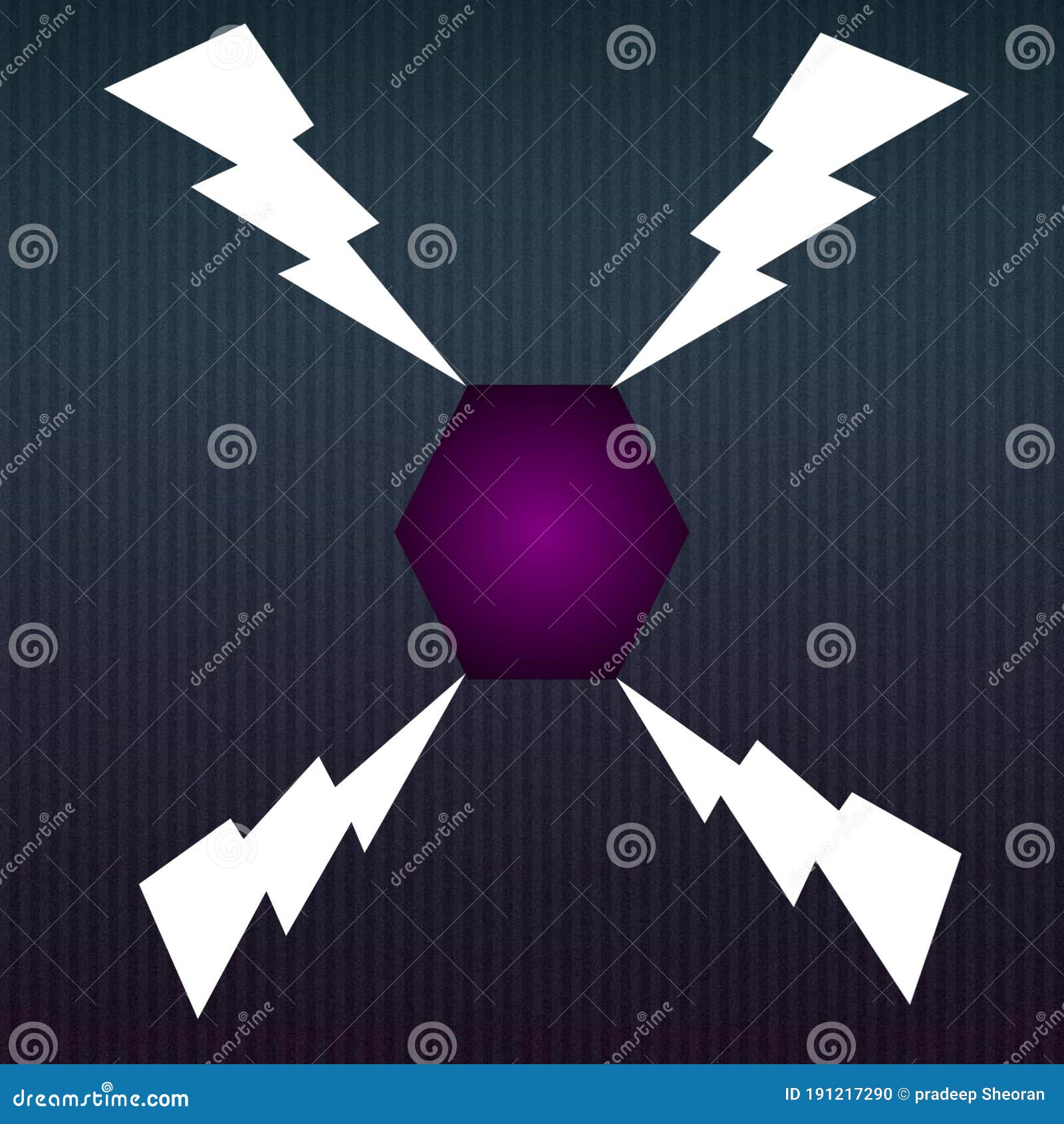 Texture Image for Background Wallpaper with White Thunder Symbol Stock ...