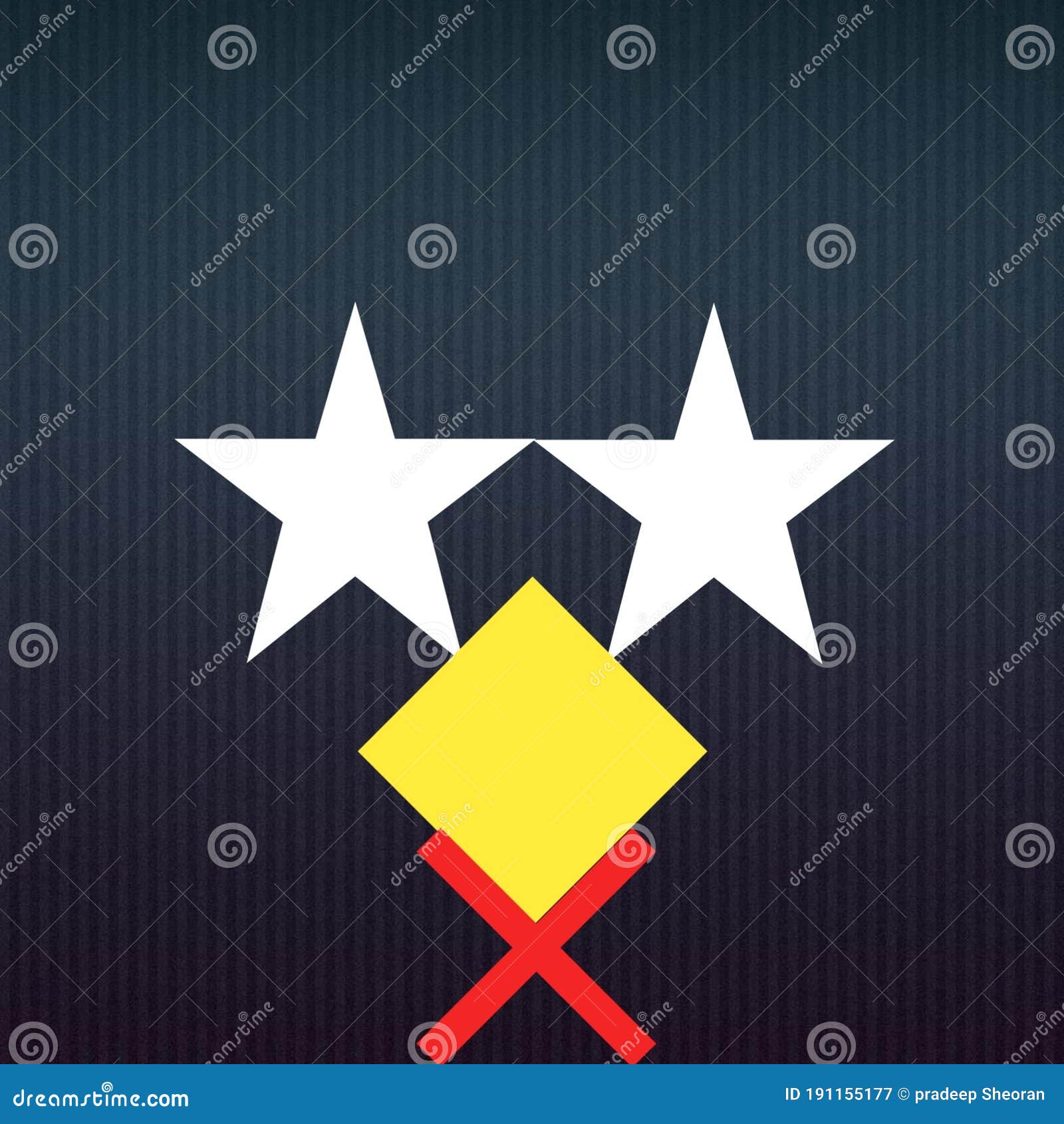 Texture Image for Background Wallpaper with White Two Stars on Red ...