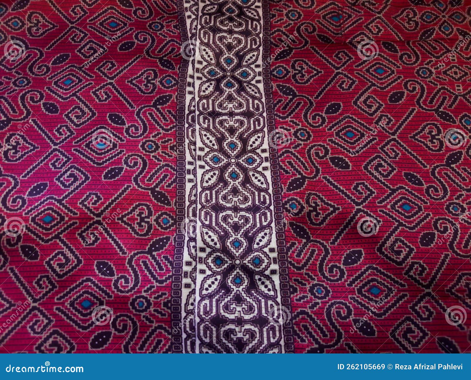 Texture of Indonesian Traditional Clothes in Pink Stock Image - Image ...