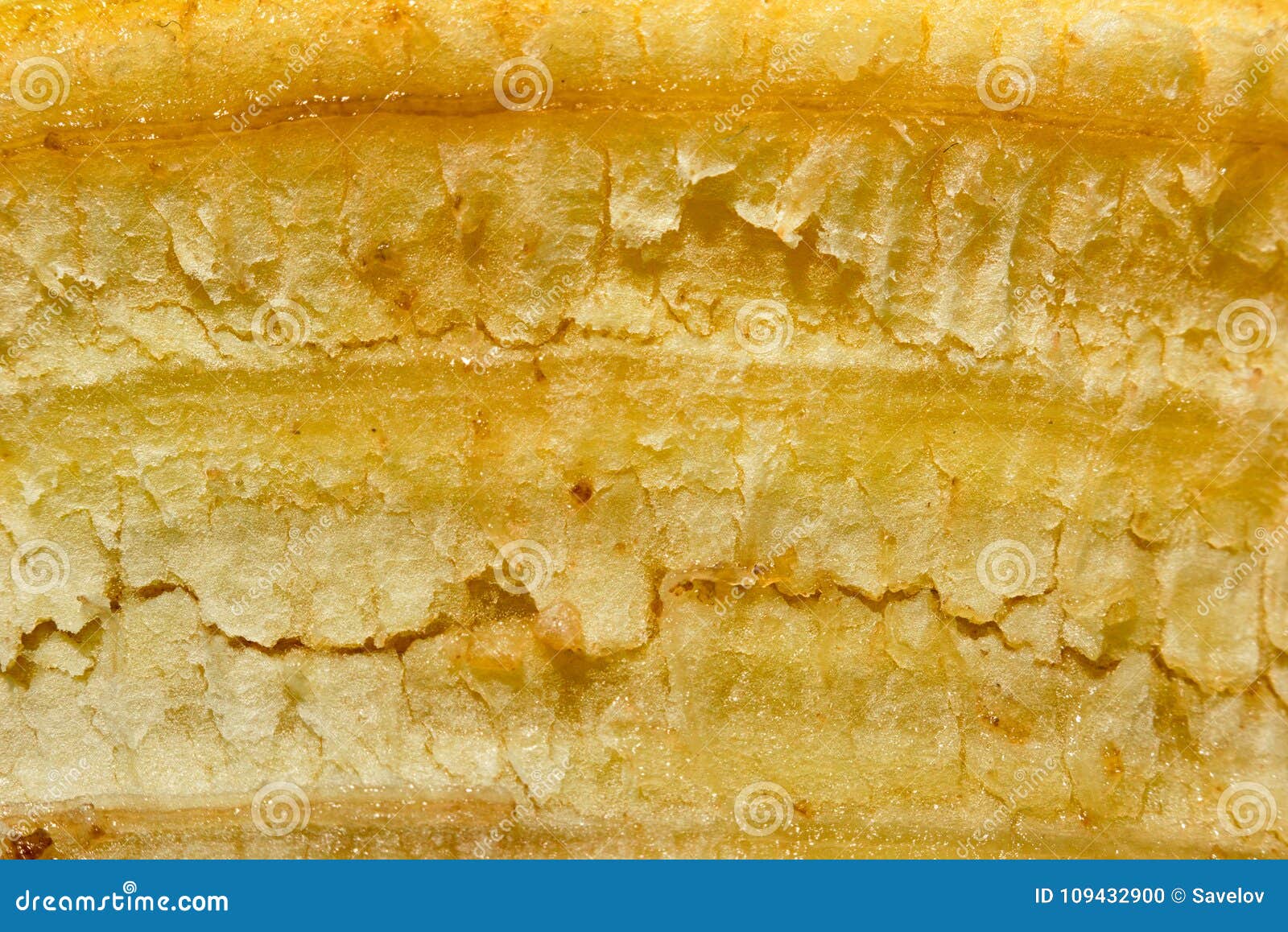 The Texture of the Inside of the Peel of Banana Macro Stock Photo ...