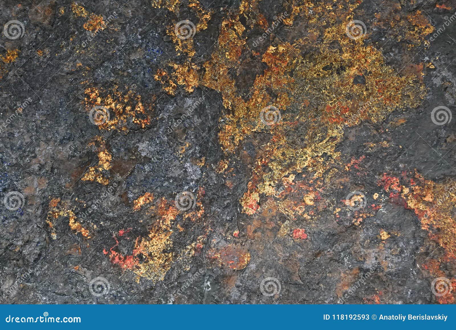Texture of iron ore stock image. Image of macro, material - 118192593