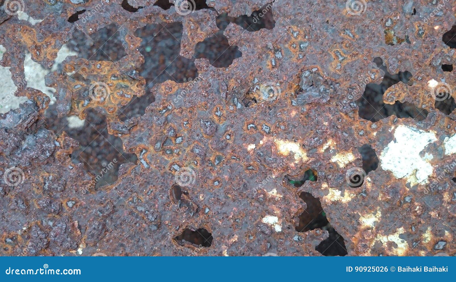 Texture of Iron Ruined by Rust and Eaten by Age Stock Photo - Image of ...