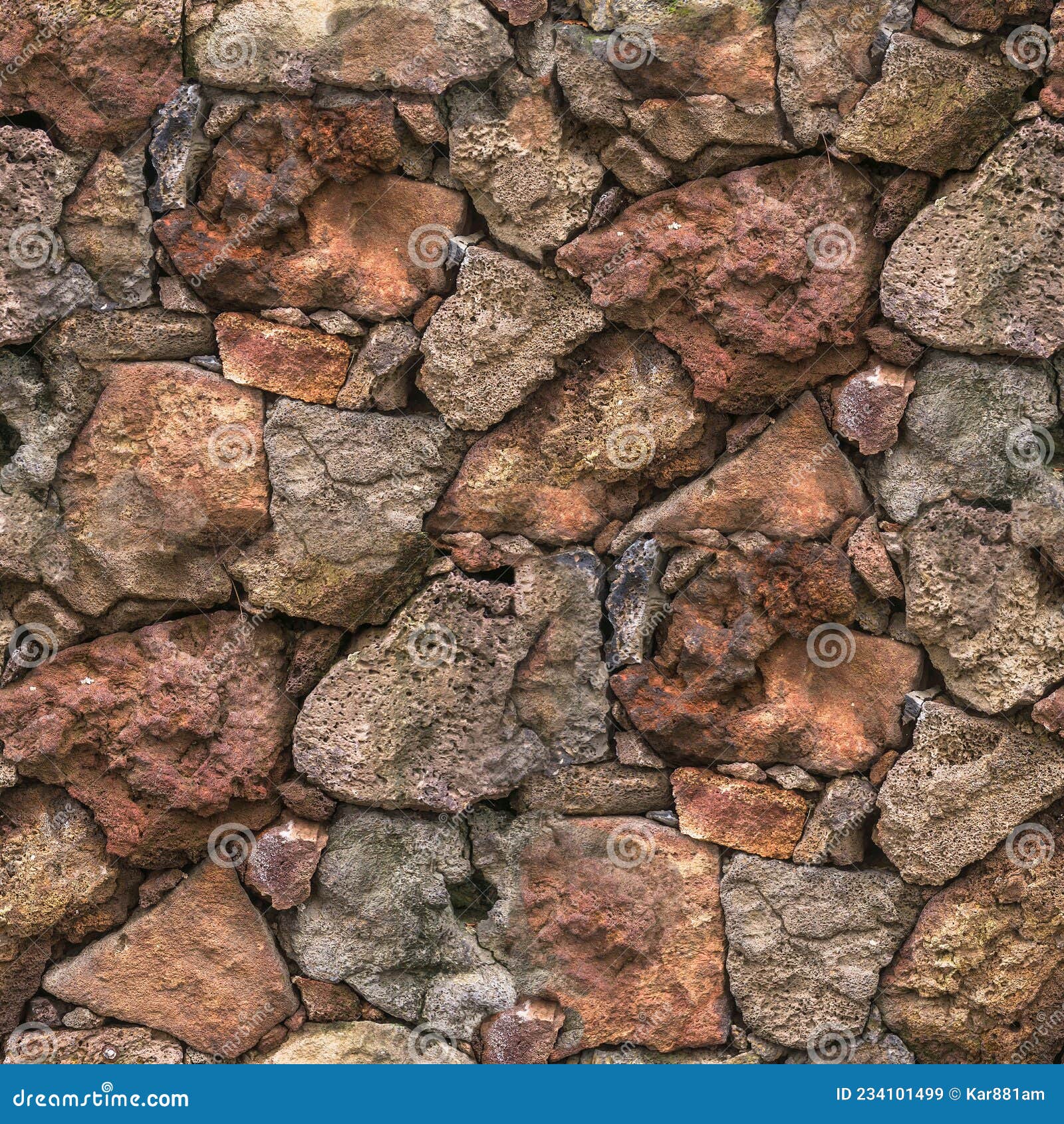 8K Irregular Stone Wall Diffuse And Albedo Map For 3d Materials Stock ...