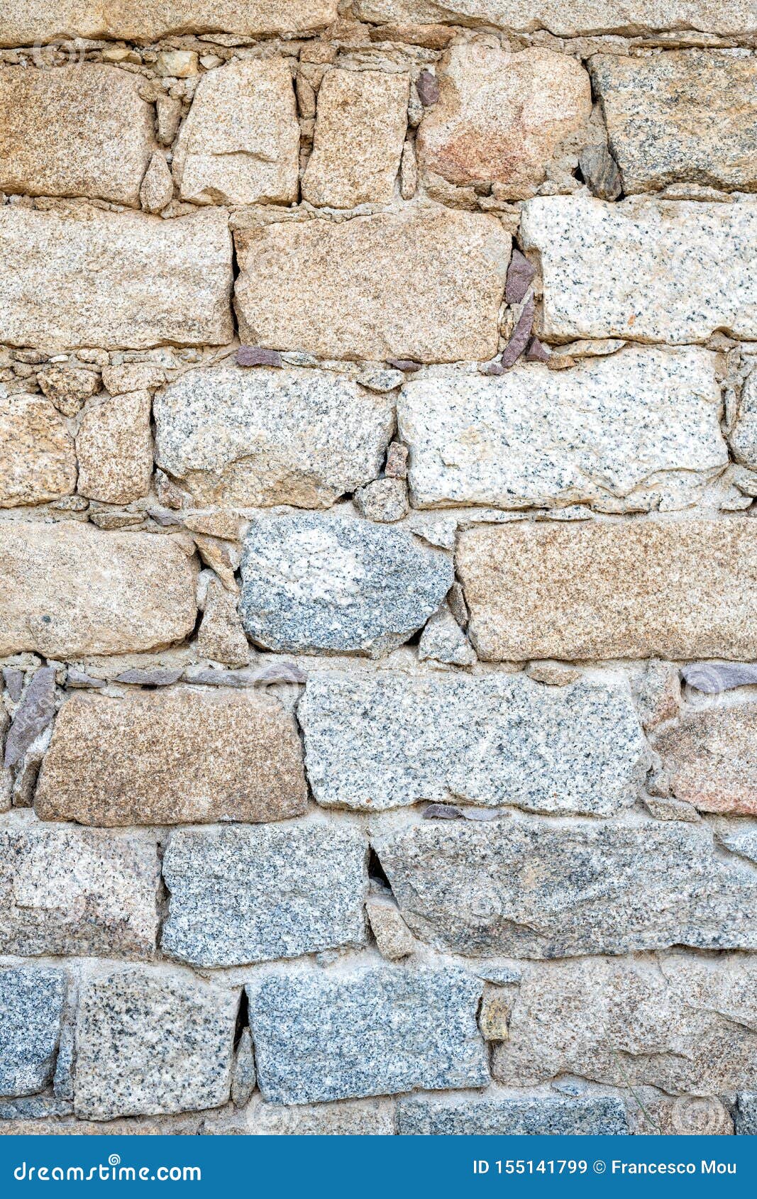 Texture of an Irregular Stone Wall. Background Stock Image - Image of ...
