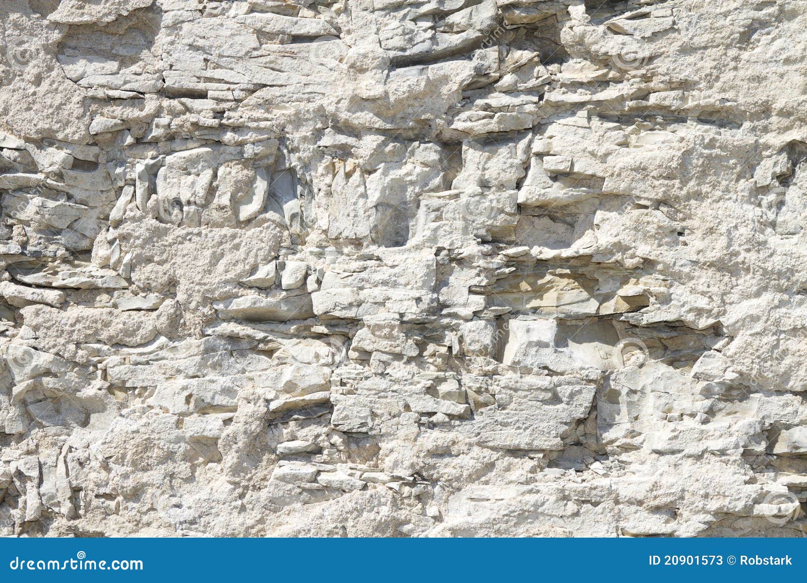 Texture of a Jagged White Stone Wall Stock Image - Image of weathered ...