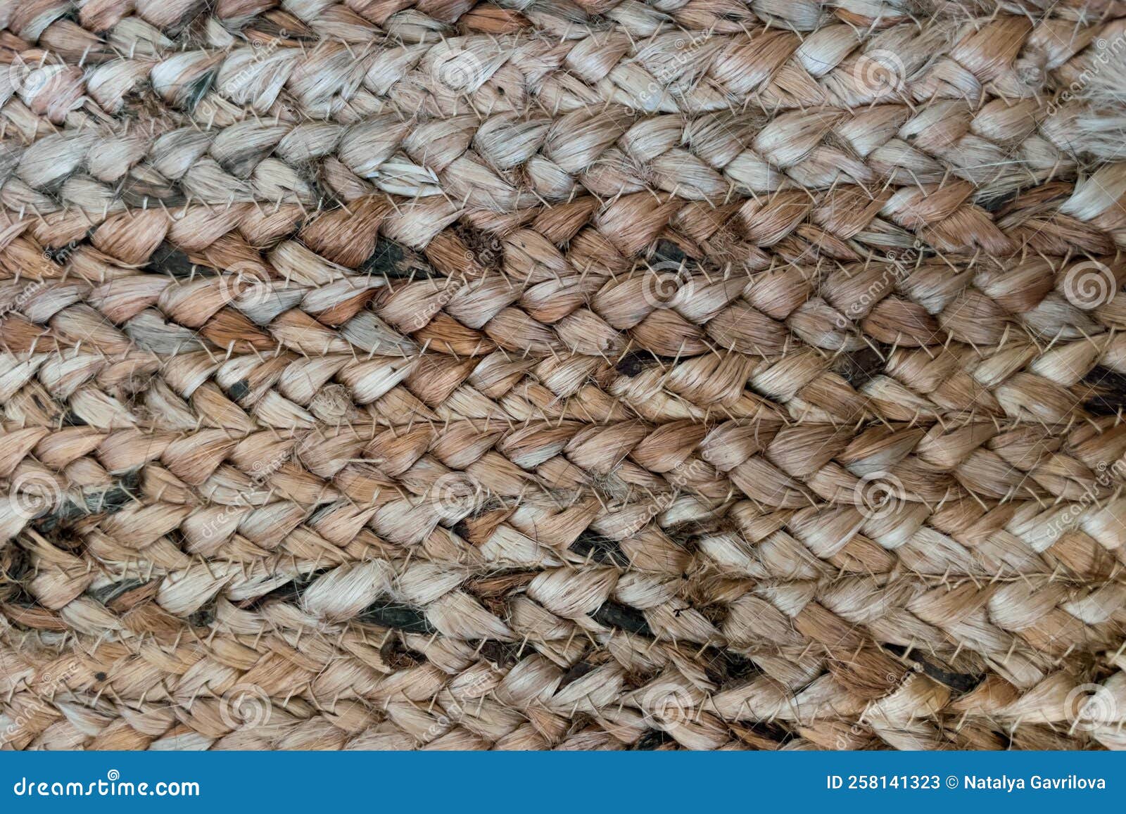 Texture of Jute Weaving, Close-up Knitting Stock Image - Image of ...