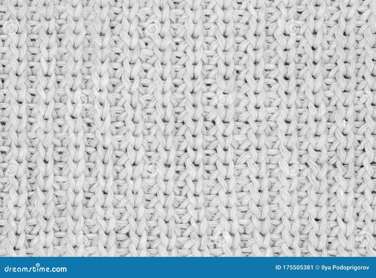 Texture of Knitted Sweater Closeup, White Knitted Woo Stock Image ...