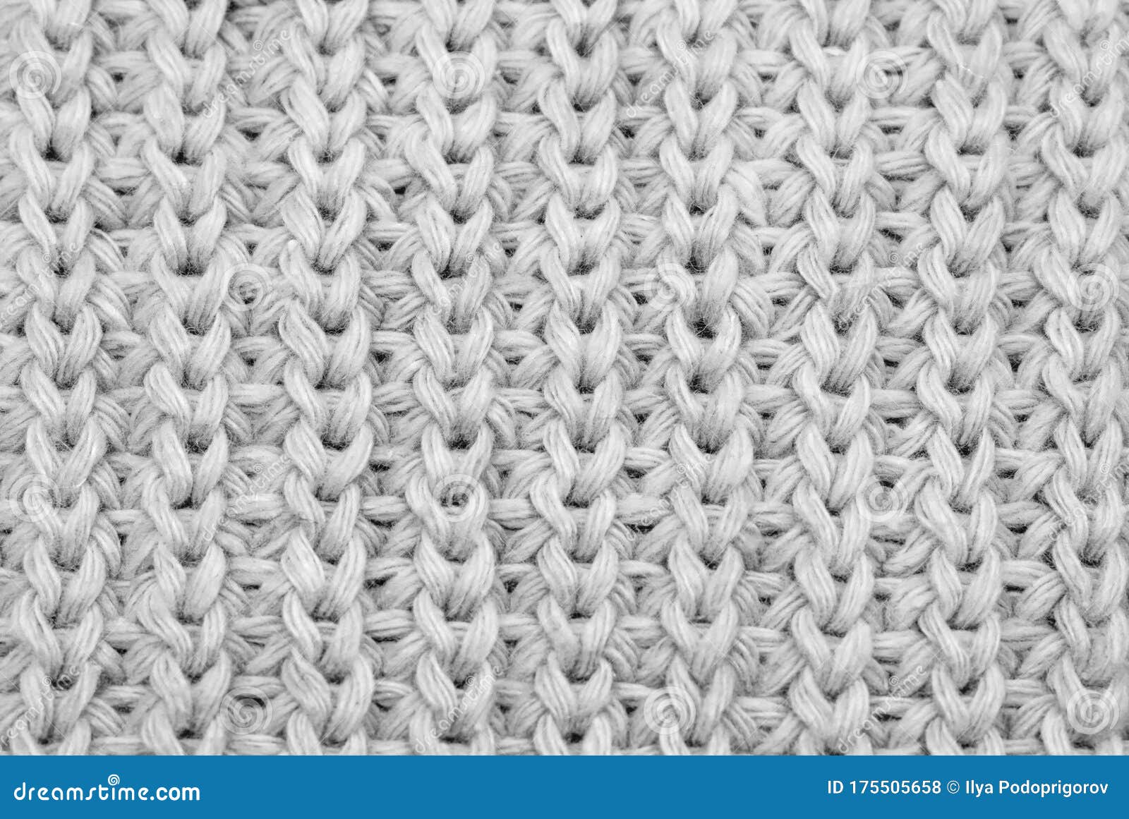 Texture of Knitted Sweater Closeup, White Knitted Woo Stock Photo ...