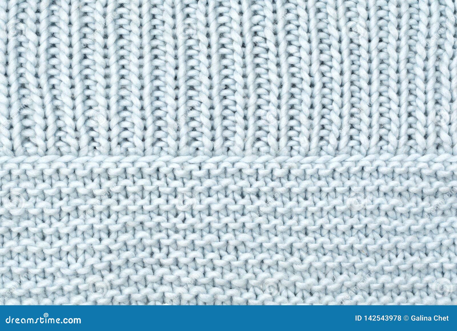 Texture Knitted Wool Fabric from the Front and Purl Loops Stock Photo ...
