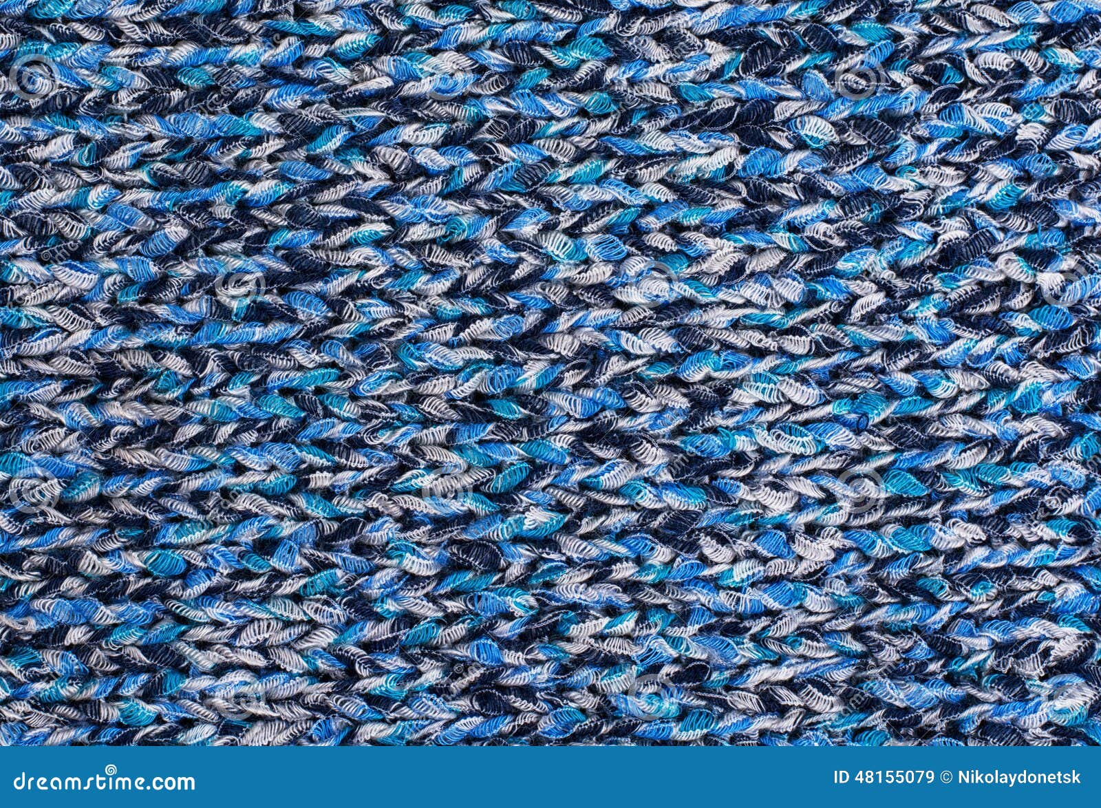 Texture Knitted Woolen Fabric Stock Image - Image of crumpled, trend ...