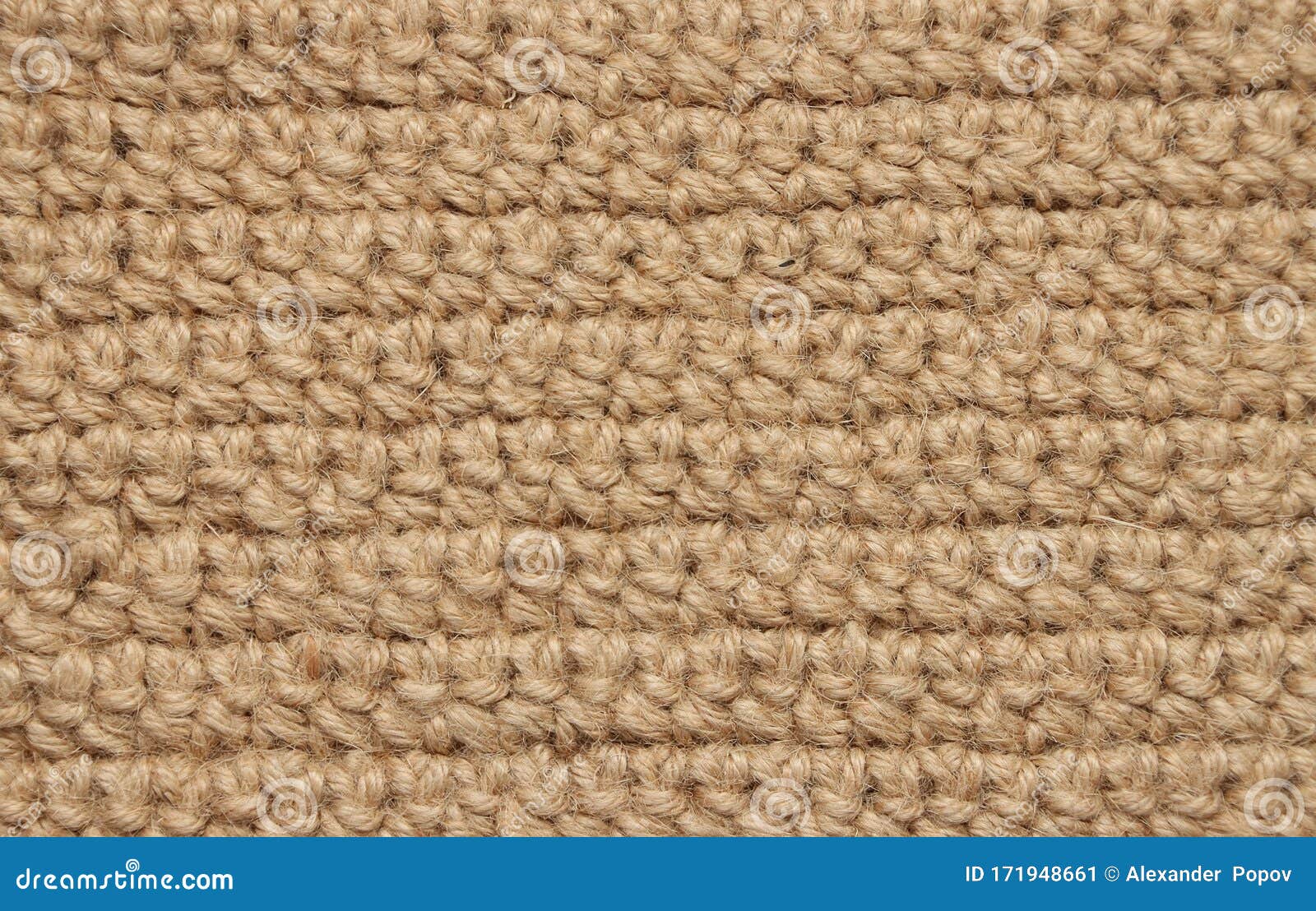 The Texture of Knitting from Jute Stock Image - Image of unique ...