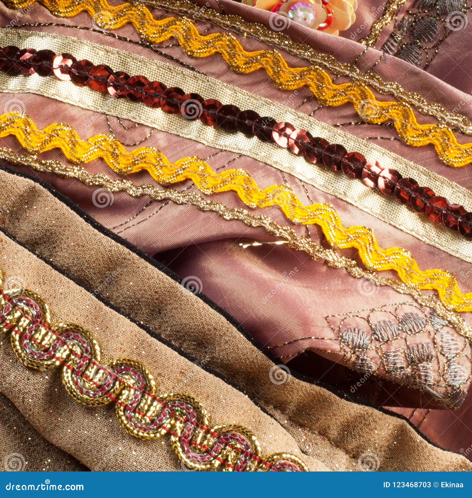 A fine open fabric stock image. Image of beautiful, indian - 123468703
