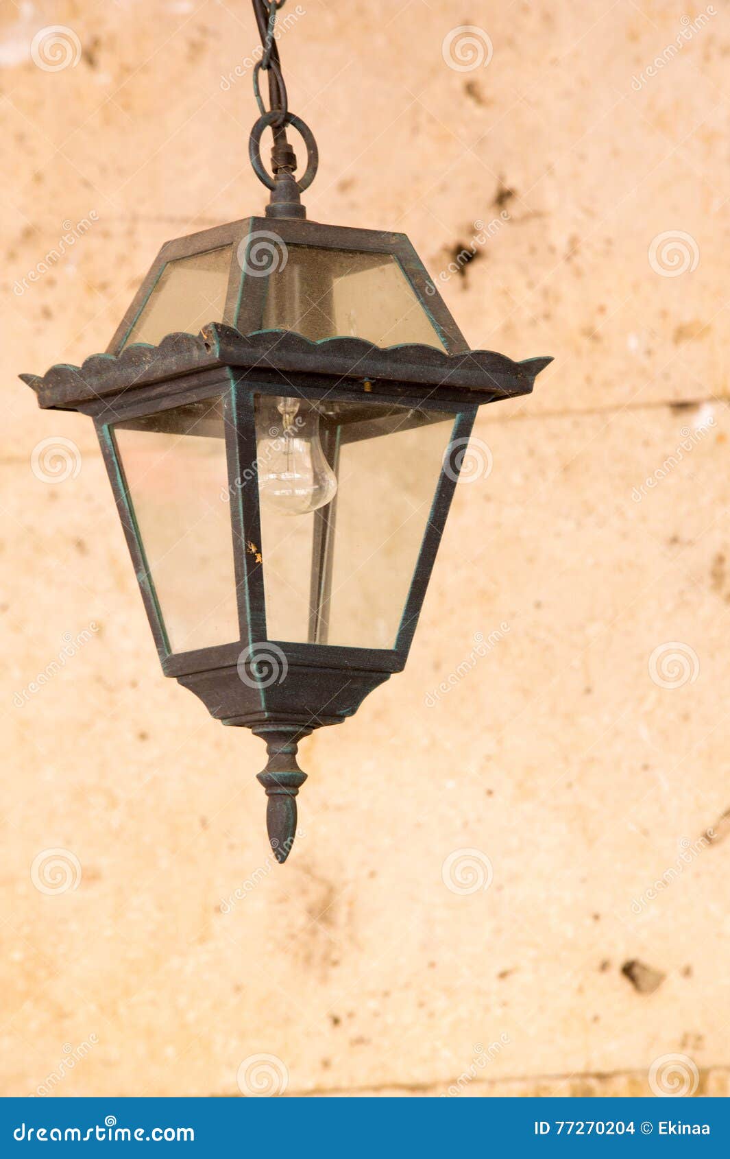 Texture, . Lantern in Cova Under Glass Lampshade Stock Photo - Image of ...