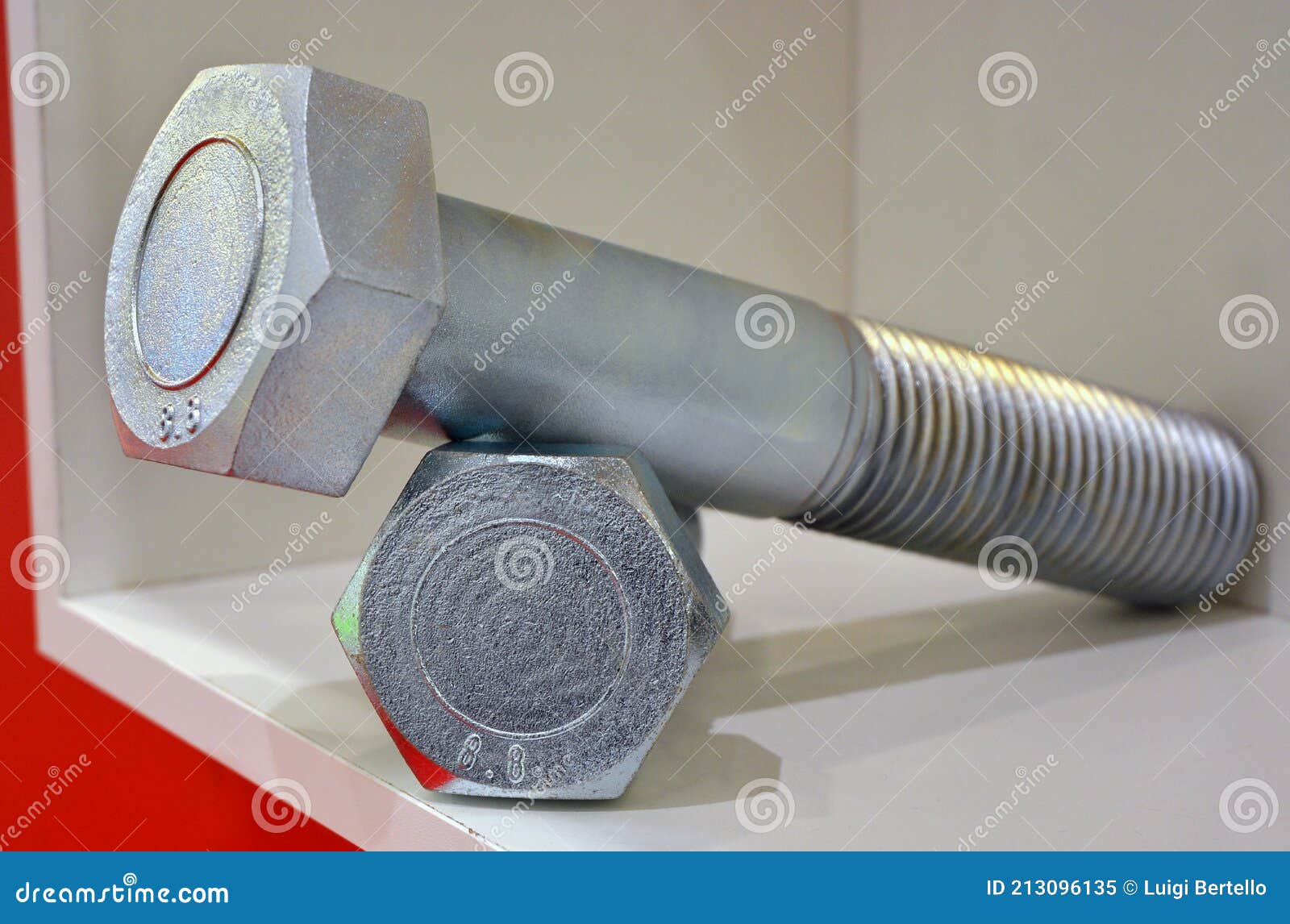 Texture of Large Metal Bolts Stock Image - Image of group, objects ...