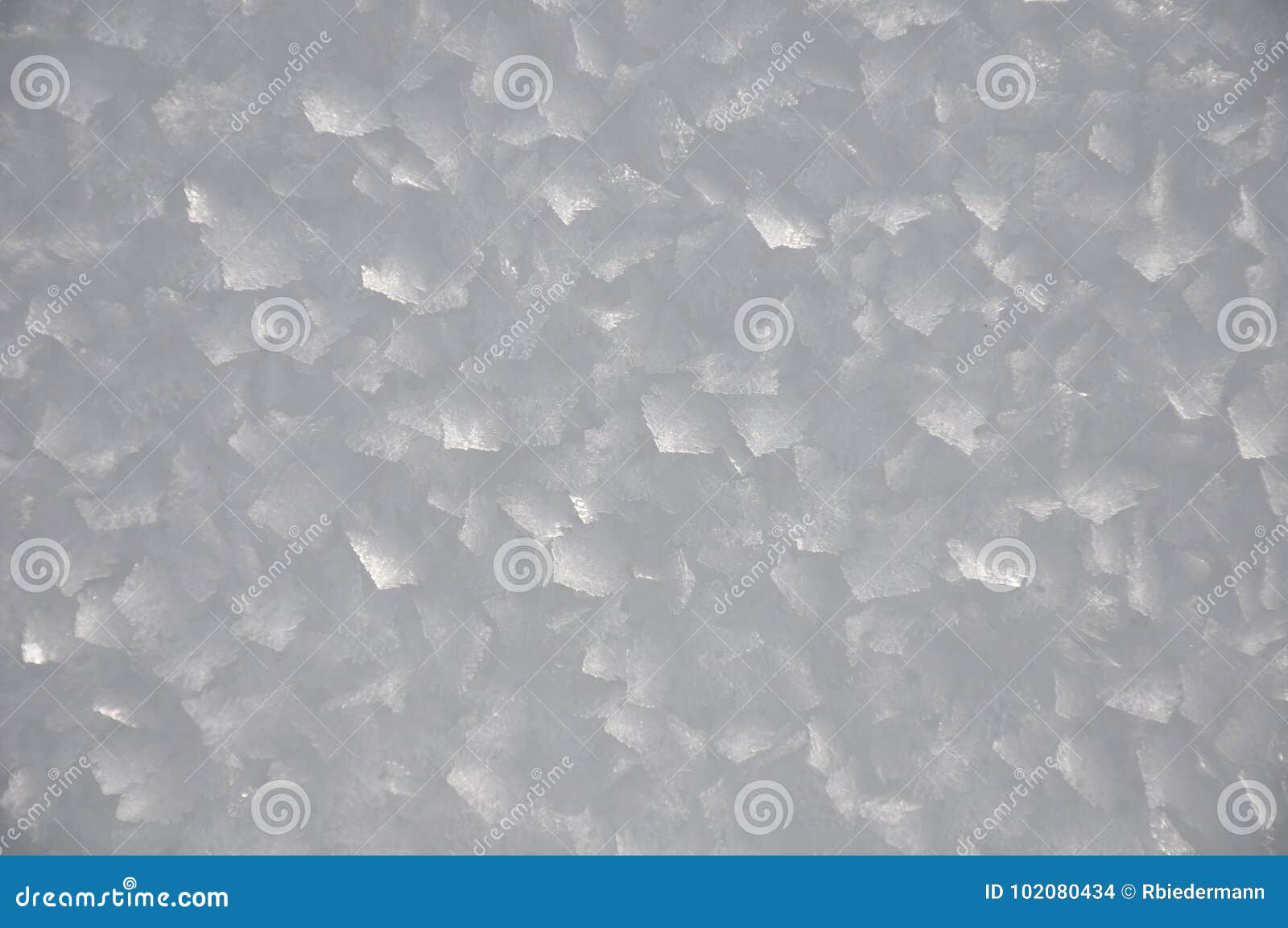 Snow crystals stock photo. Image of nature, snow, surface - 102080434