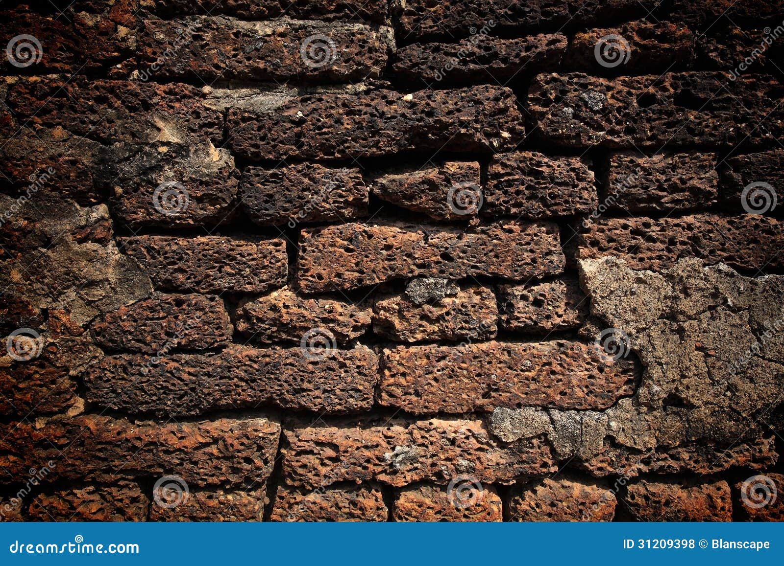 Grunge Laterite Wall Texture. Royalty-Free Stock Photography ...