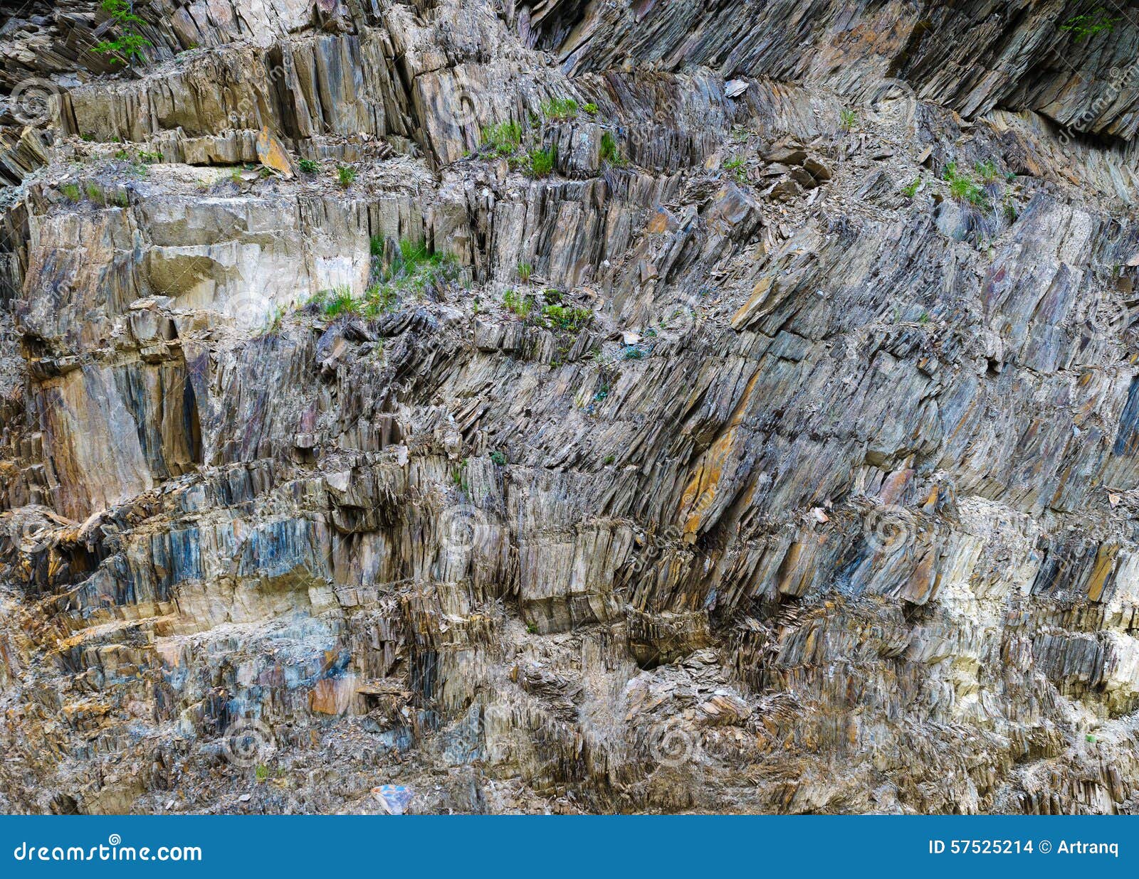 Texture Layers Metamorphic Rocks Stock Photo - Image of metamorphic ...