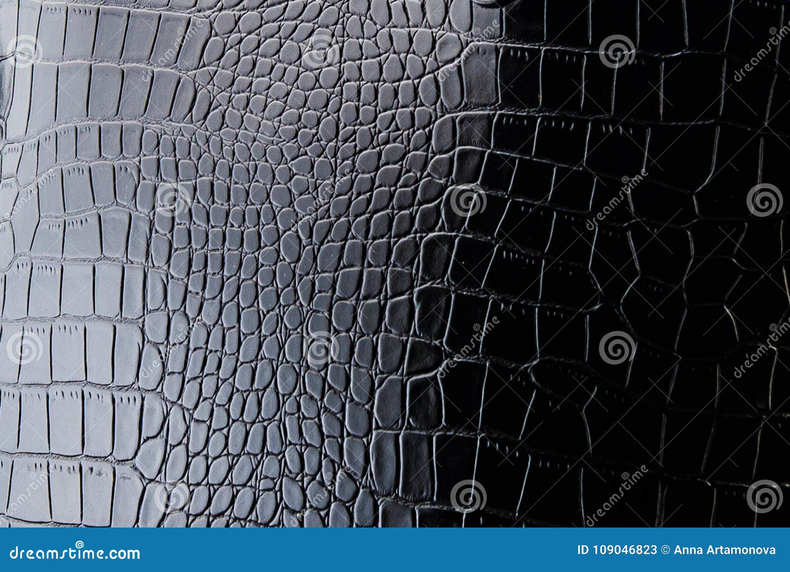 The Texture of the Leather in Black. Patent Leather Stock Image - Image ...