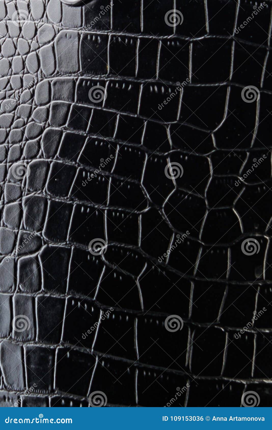 The Texture of the Leather in Black. Patent Leather Stock Photo - Image ...