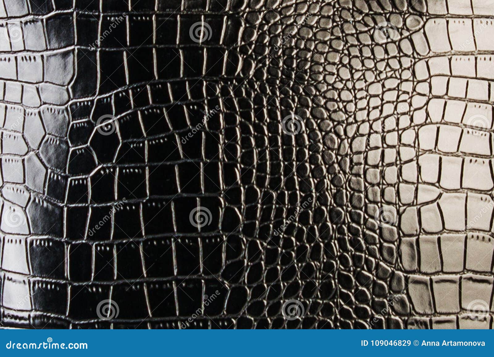 The Texture of the Leather in Black. Patent Leather Stock Image - Image ...