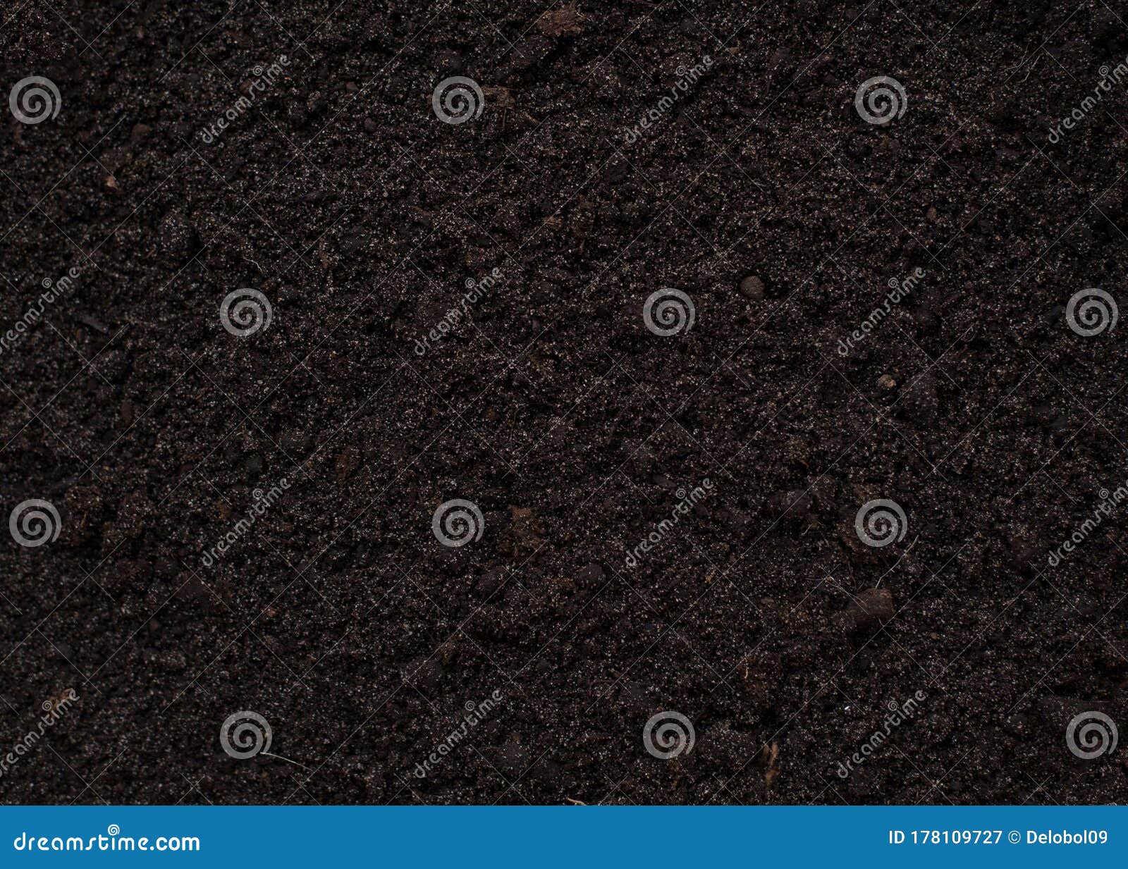 Texture of the Leveled Earth on the Bed Stock Image - Image of dryness ...