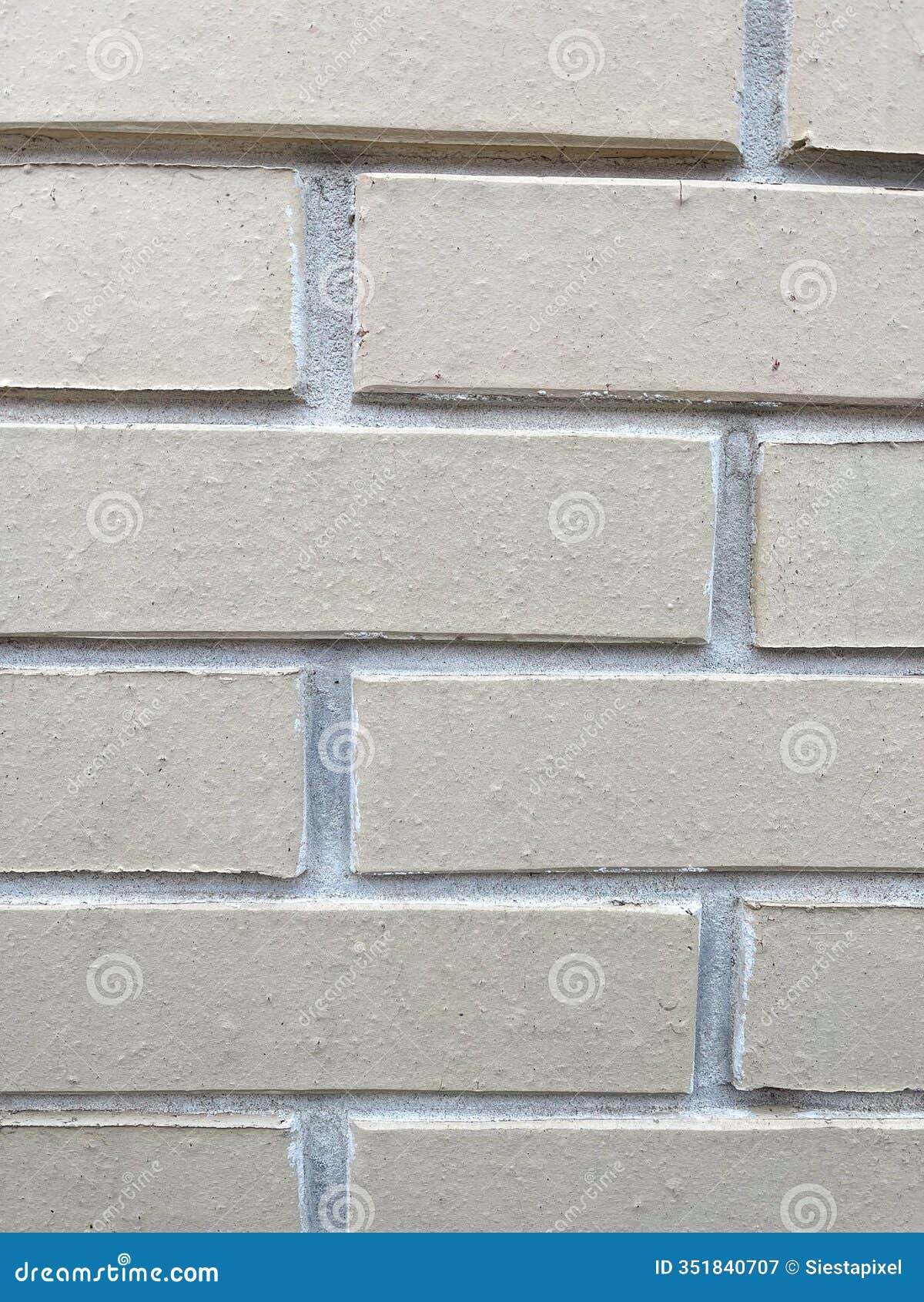 Texture of Light Colored Bricks on a Building Wall Stock Image - Image ...