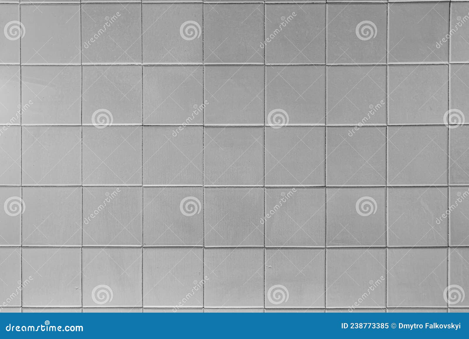The Texture of Light Gray Square Glossy Ceramic Tiles. Soft Lighting ...