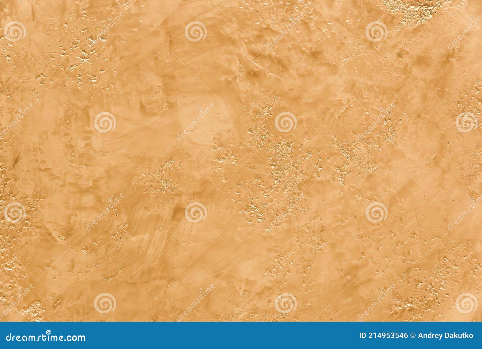 Texture of Light Orange Stone Wall with Abstract Pattern Colored Stucco ...