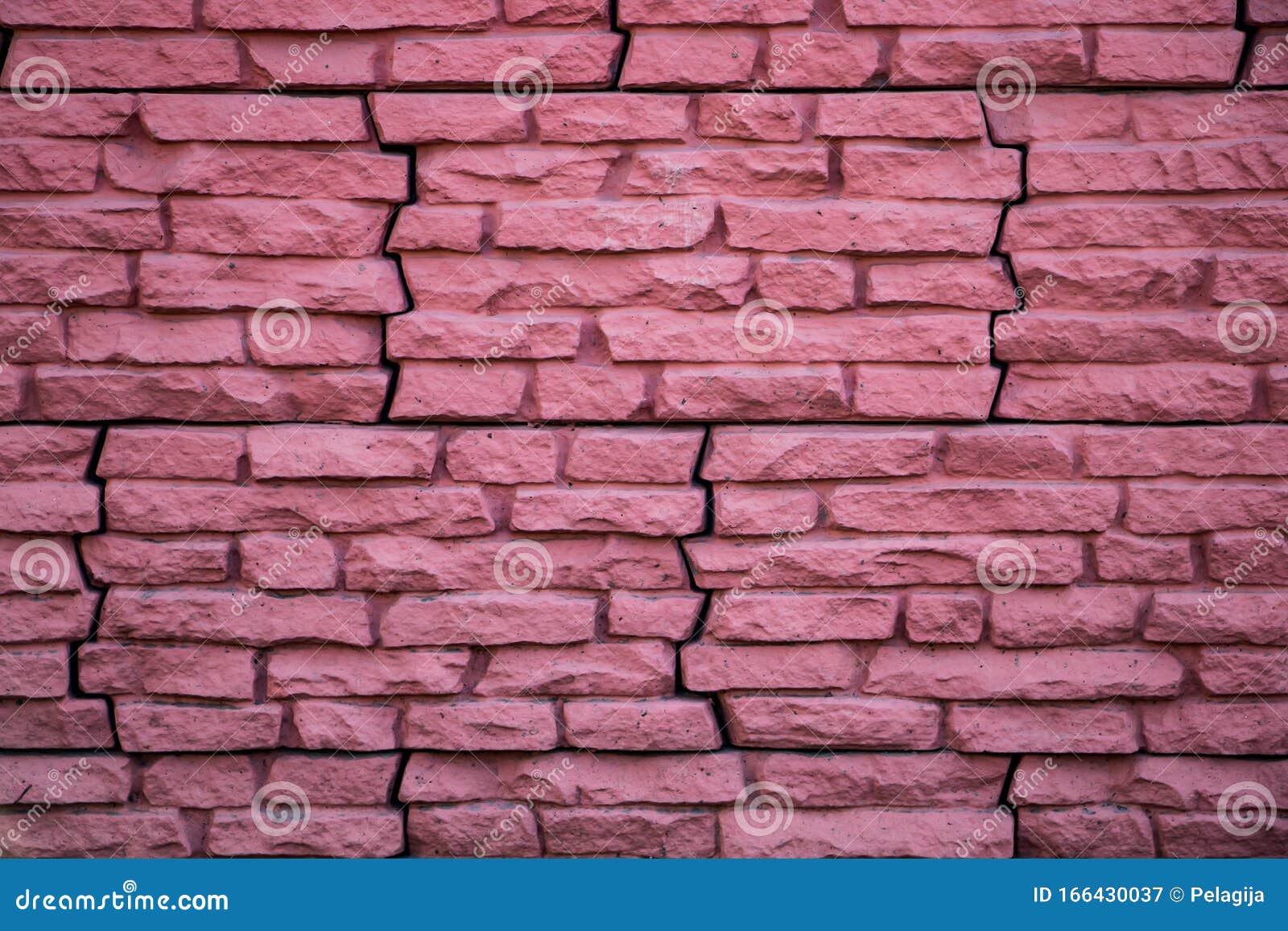 Texture of Light Pink Brick Stock Image - Image of brick, retro: 166430037