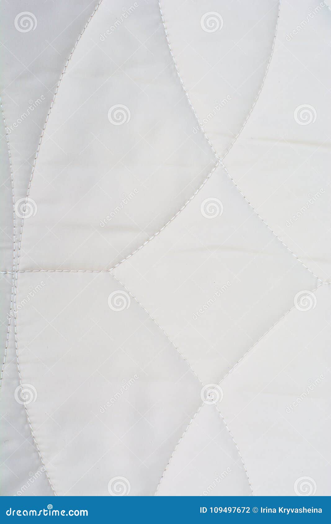 Texture of Light Quilted Fabric Close-up Stock Photo - Image of ...