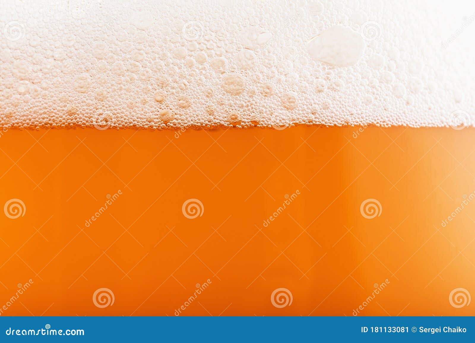 Texture of Light Unfiltered Beer with Foam Closeup Stock Image - Image ...