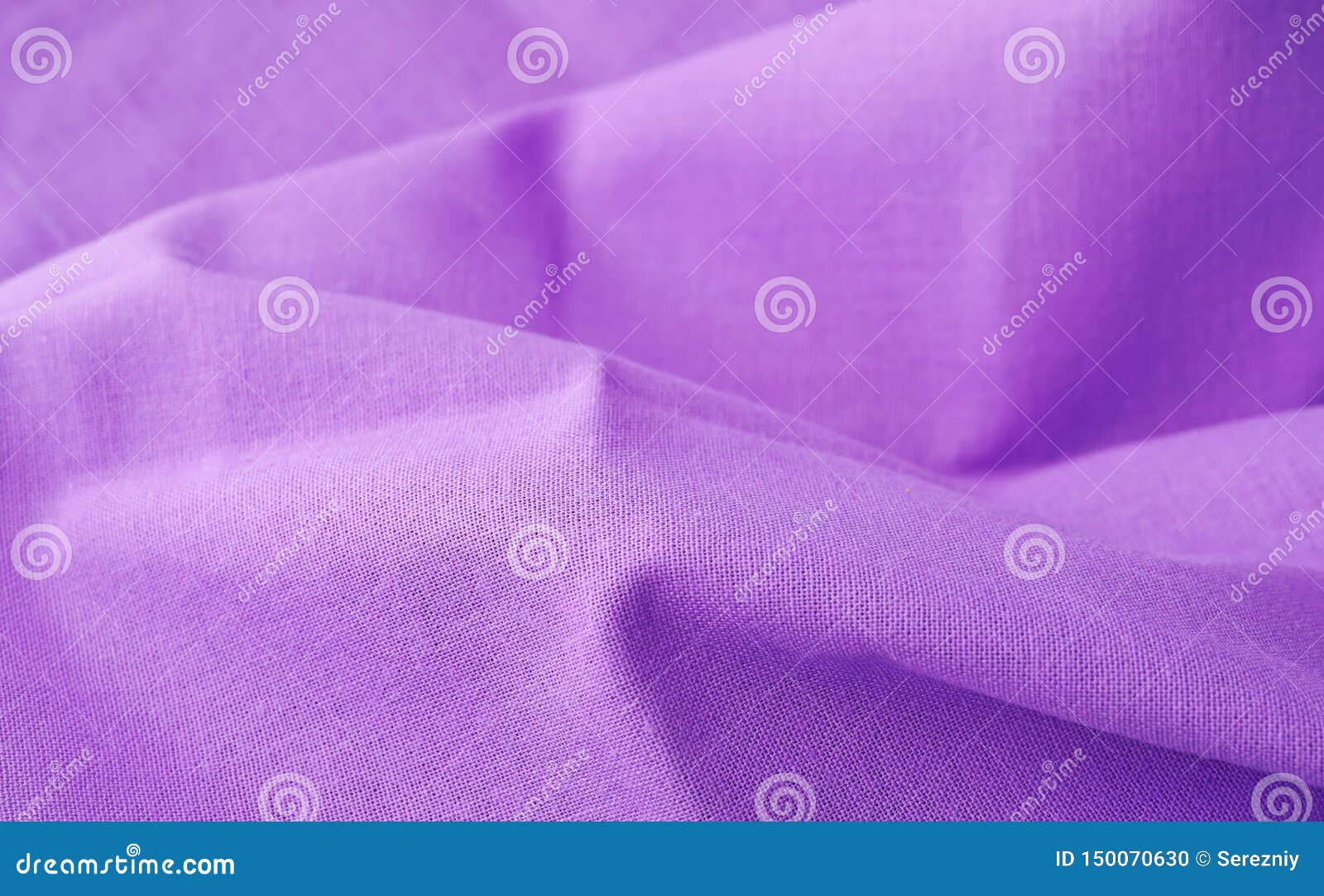 Texture of Lilac Fabric, Closeup Stock Photo - Image of knit, structure ...