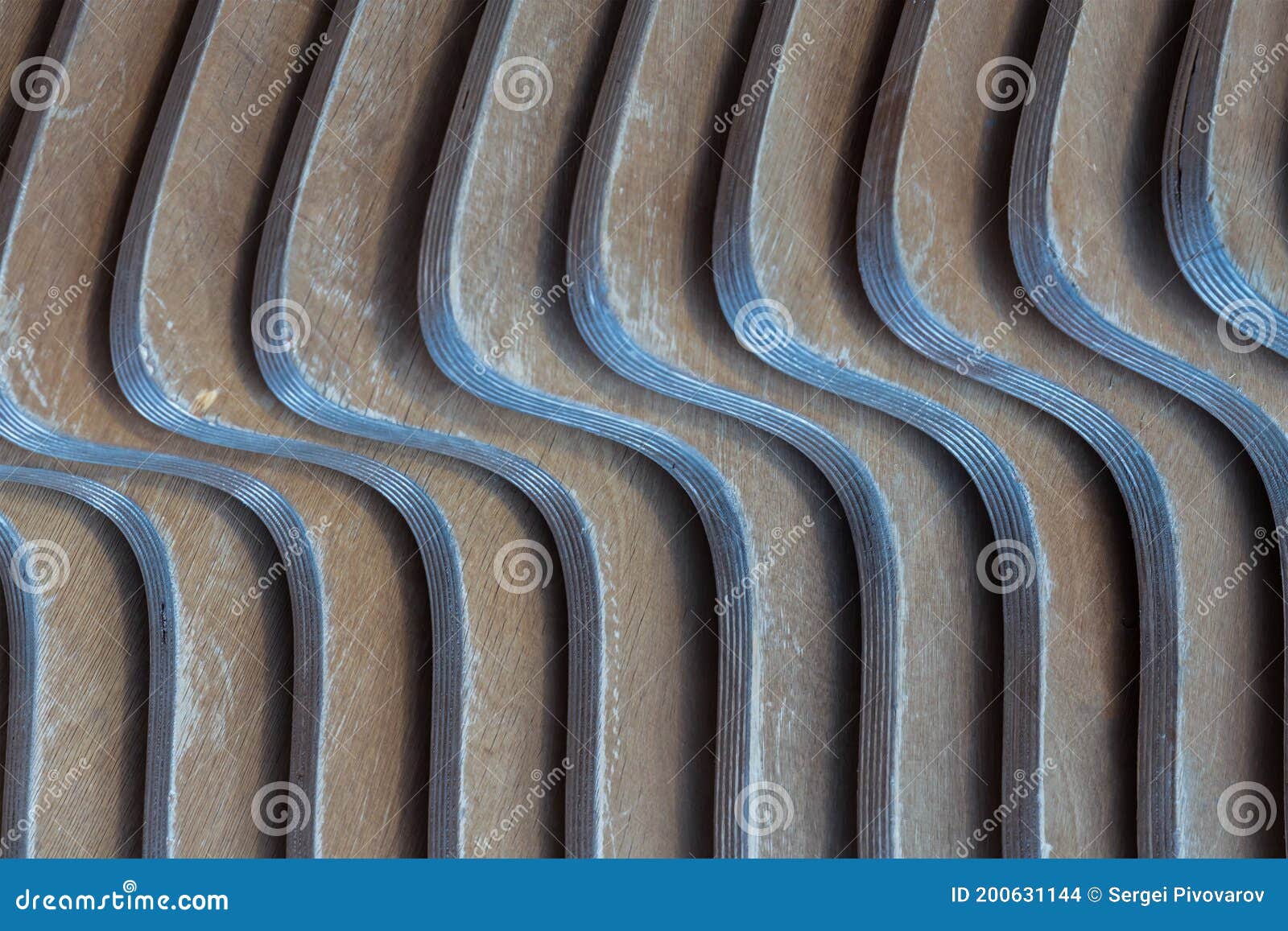 Texture Lines Bend Brown Background Wooden Row Vertical Stock Photo ...