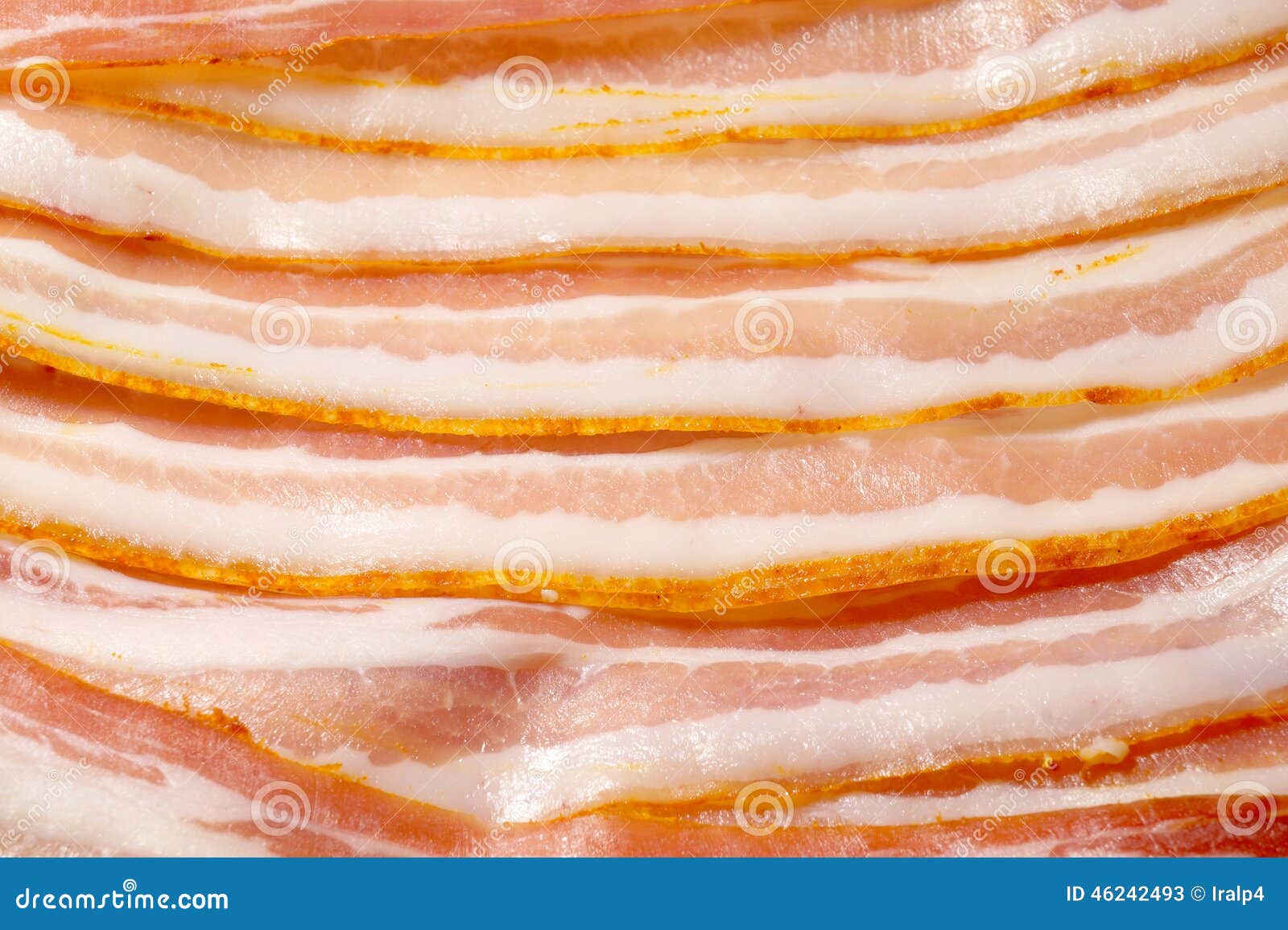 Texture with lots of bacon stock image. Image of meaty - 46242493