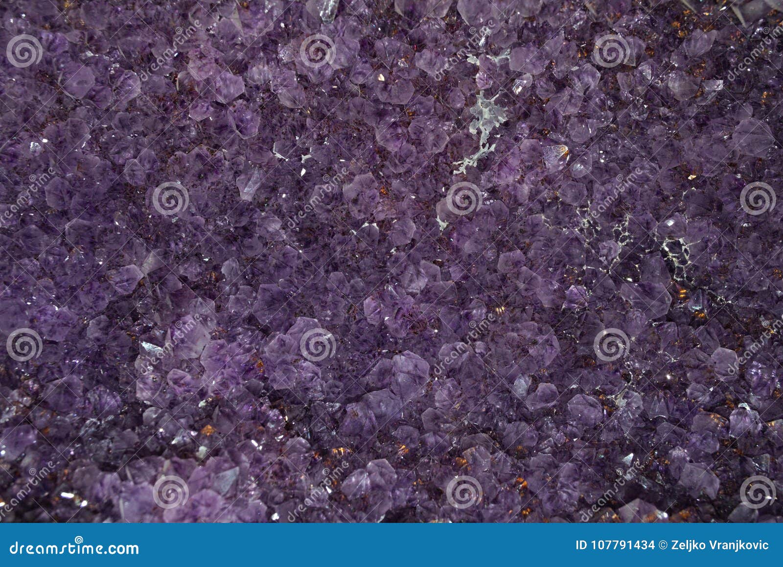 Texture Made of Amethyst Many Chrystal, Closeup Stock Photo - Image of ...
