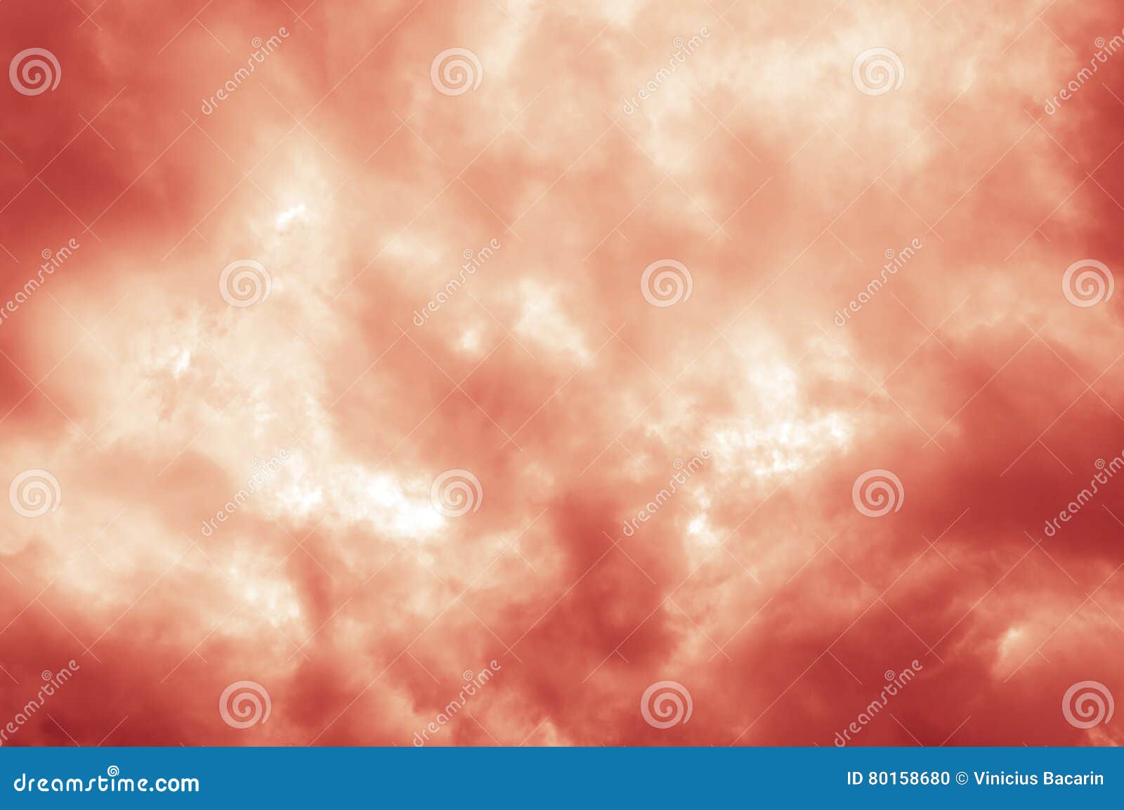 Texture of Many Reddish Clouds on a Day Cloudy and Rainy Weather. Stock ...
