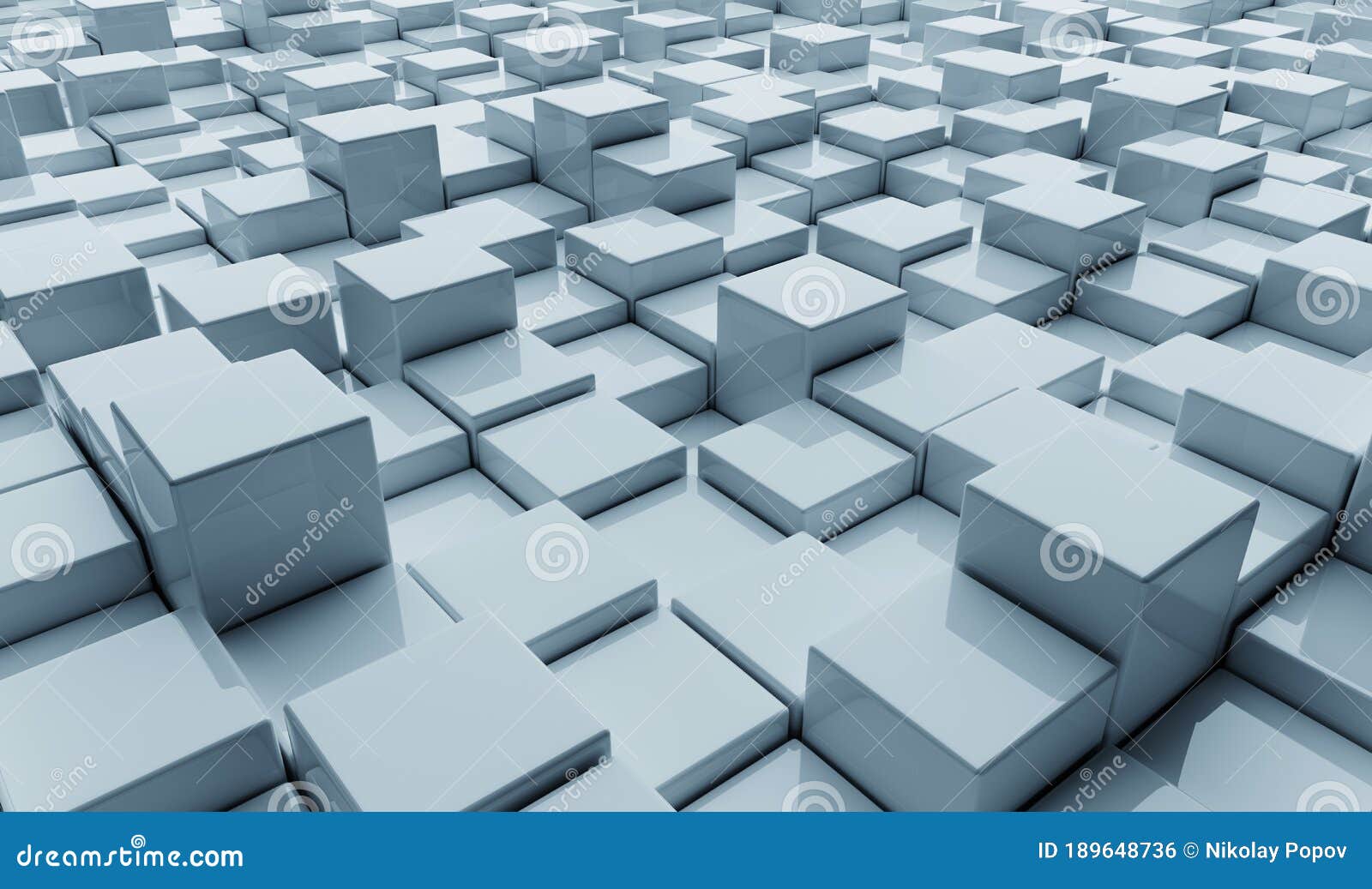 Background of Square Blocks Stock Illustration - Illustration of bright ...