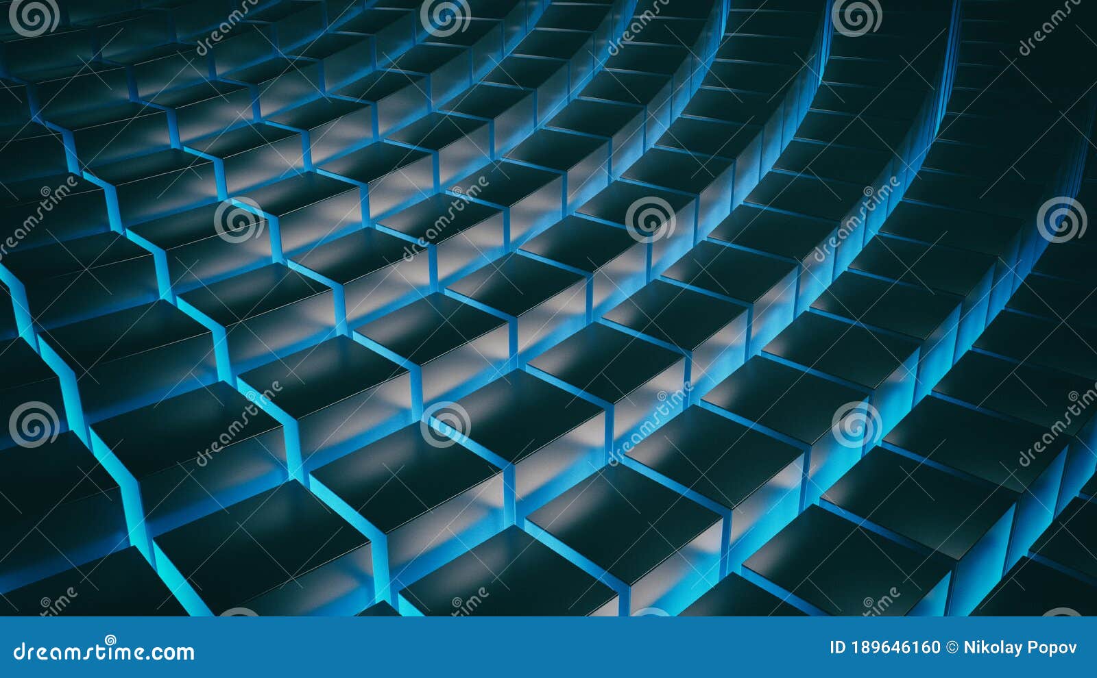 Background of Square Blocks Stock Illustration - Illustration of ...